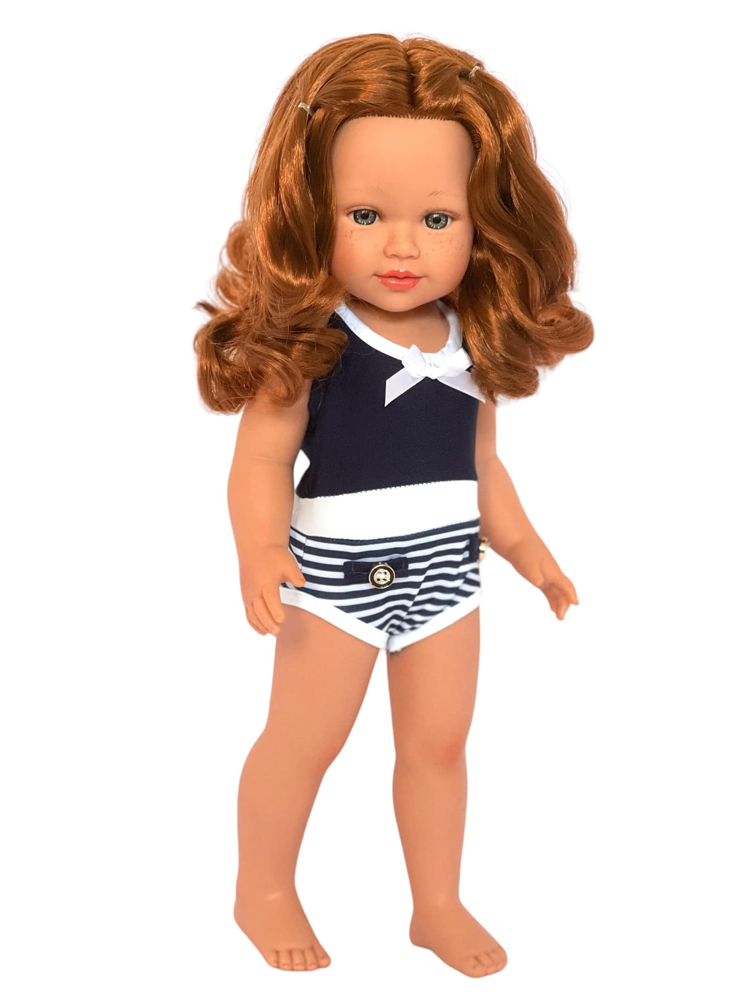 MBD® Parisian Style Swimsuit for 18 Inch Fashion Girl Dolls- 18 Inch Doll Clothes - Walmart.com