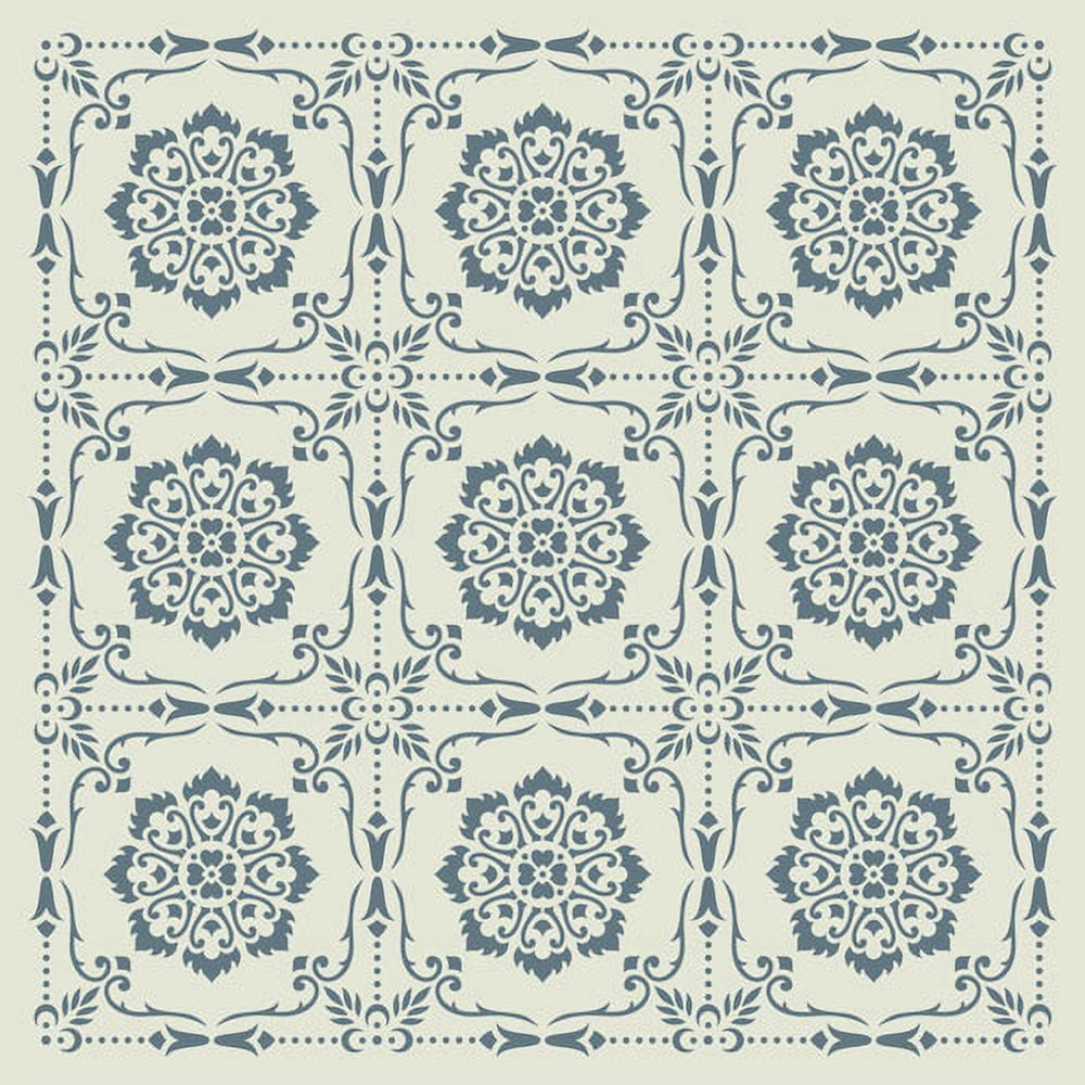 Parisian Tiles All Over Wall Stencil - 3715 by Designer Stencils ...