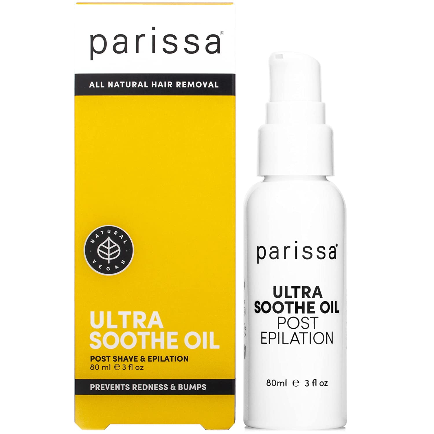 Parissa Ultra Soothe Oil Post-Shave & Epilation Treatment, 3 Oz, 3 Pack ...