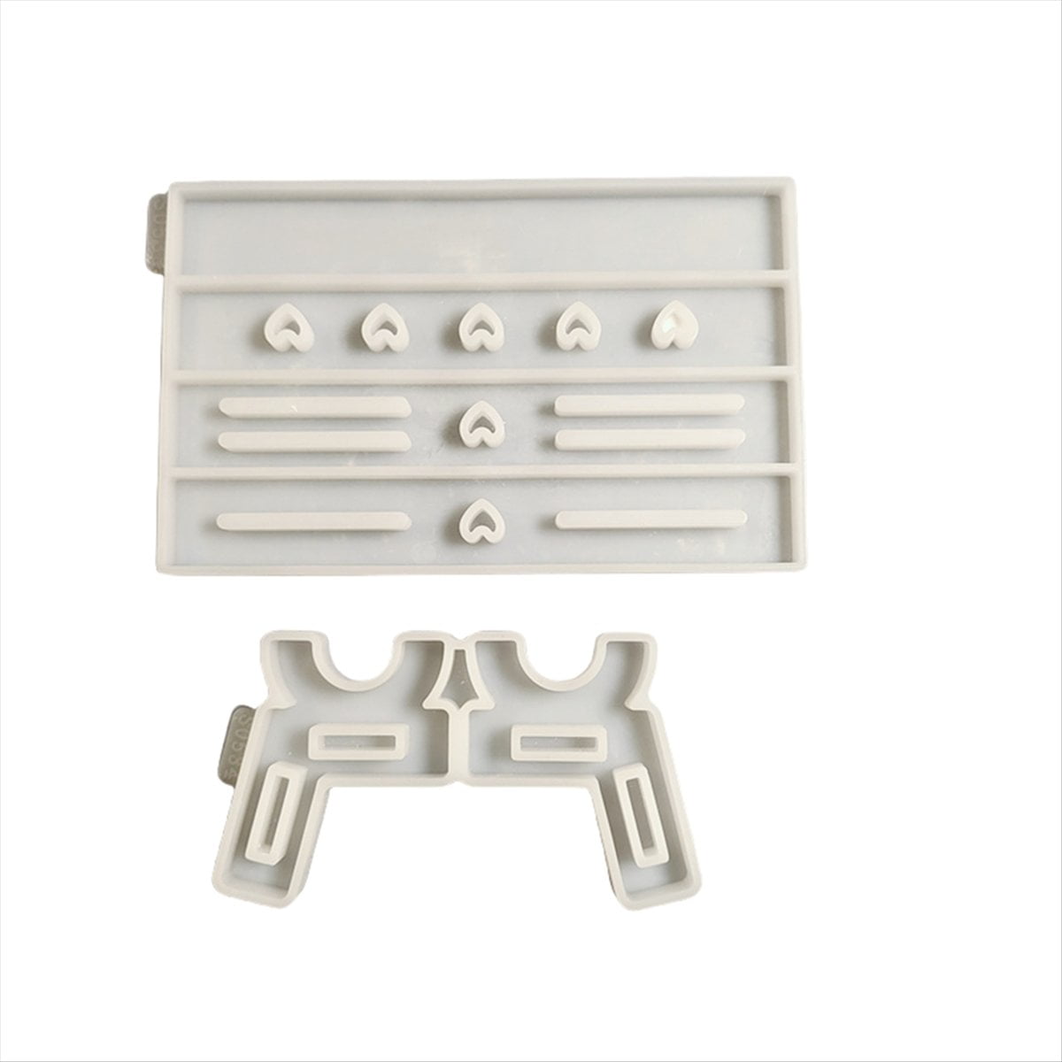 Park Bench Silicone Mold Chair Legs Gypsum Heart-Shaped Plaster Molds ...
