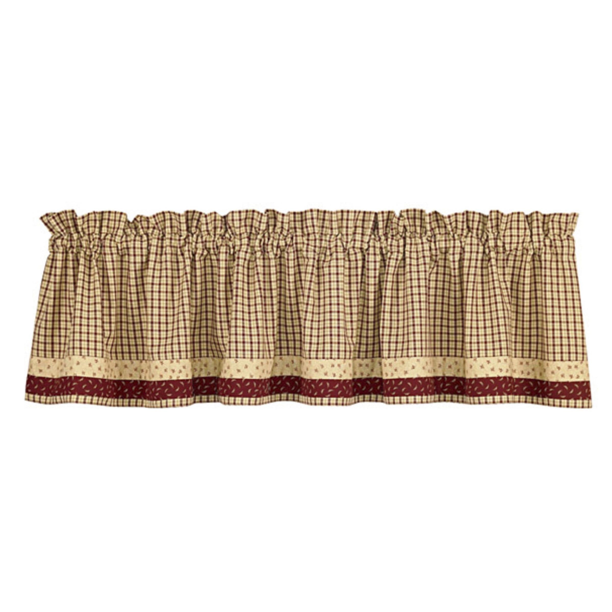 Park Designs Apple Jack Valance - 14"L - Tan - Walmart.com