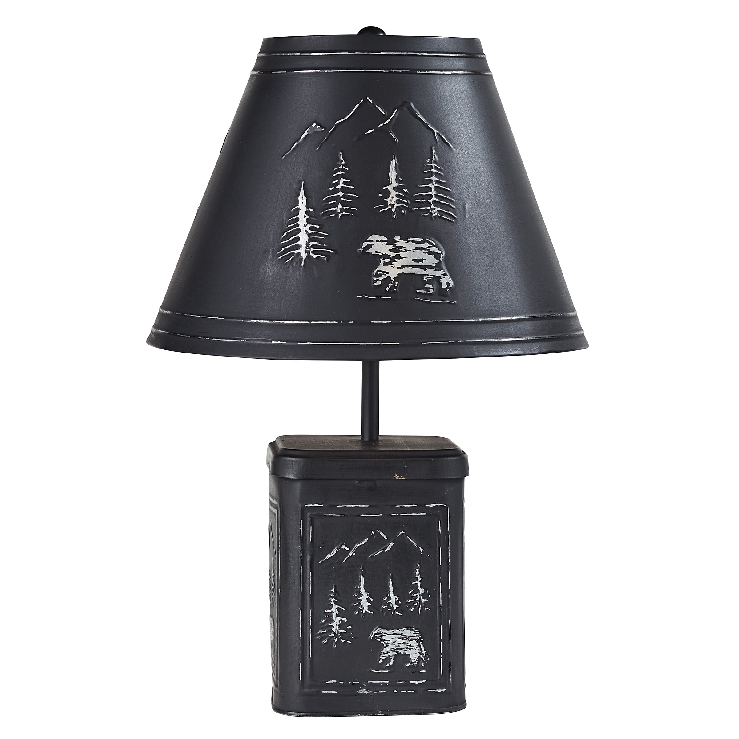 Park Designs Black Bear Lamp With Shade - Walmart.com
