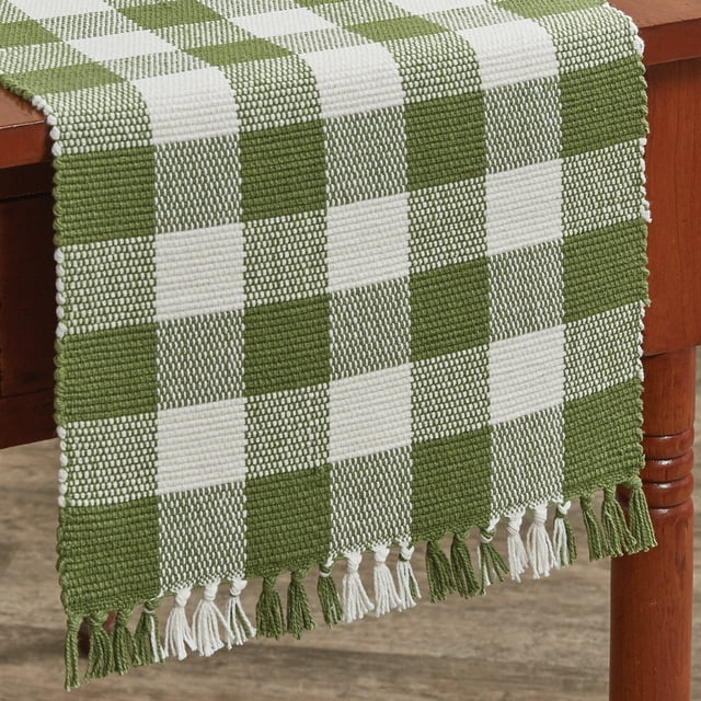 Park Designs Sage Buffalo Check Table Runner 13" x 54'' - Walmart.com