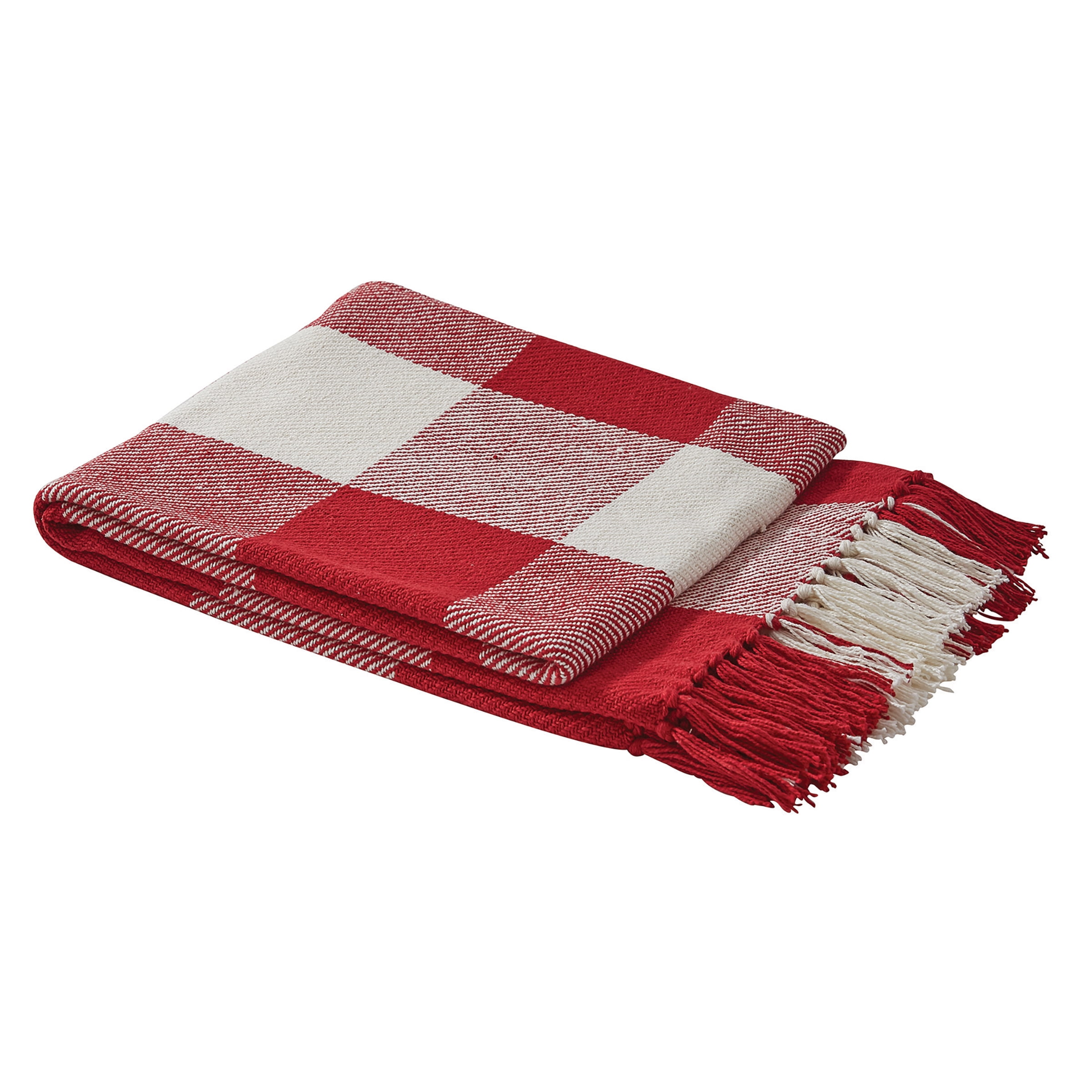 Park Designs Buffalo Check Throw - Red - Walmart.com