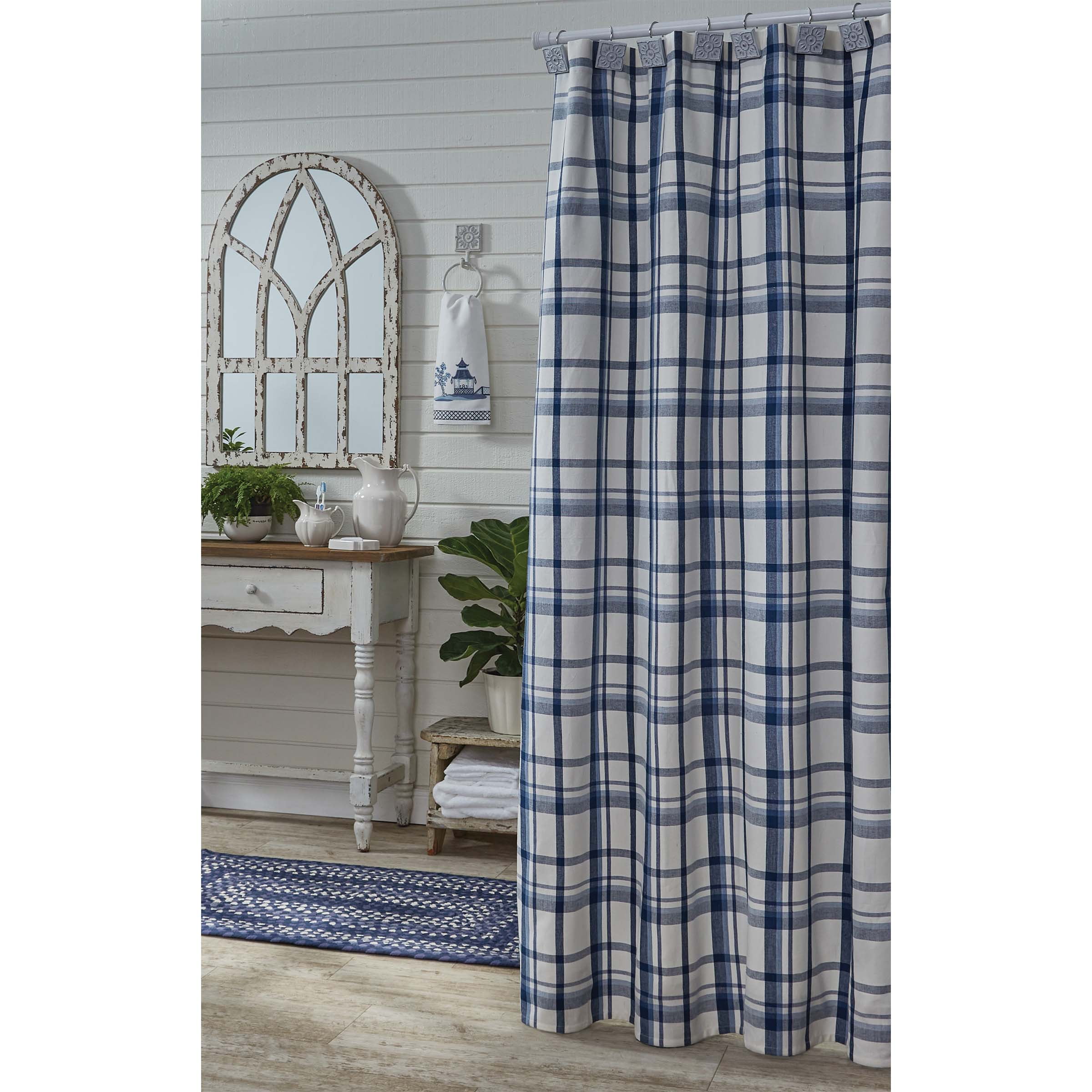 Park Designs Canton Shower Curtain 72" x 72" - Walmart.com