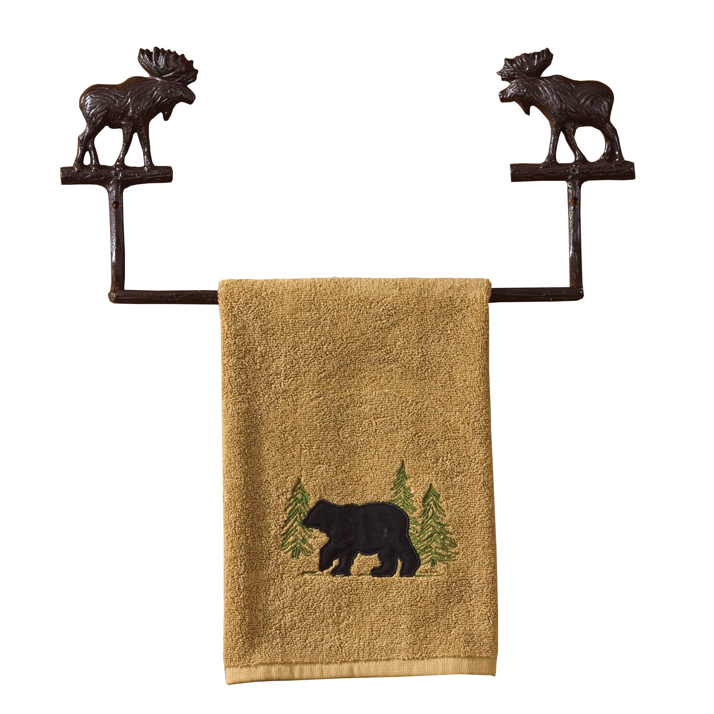 Park Designs Cast Moose Towel Bar 16" - Walmart.com