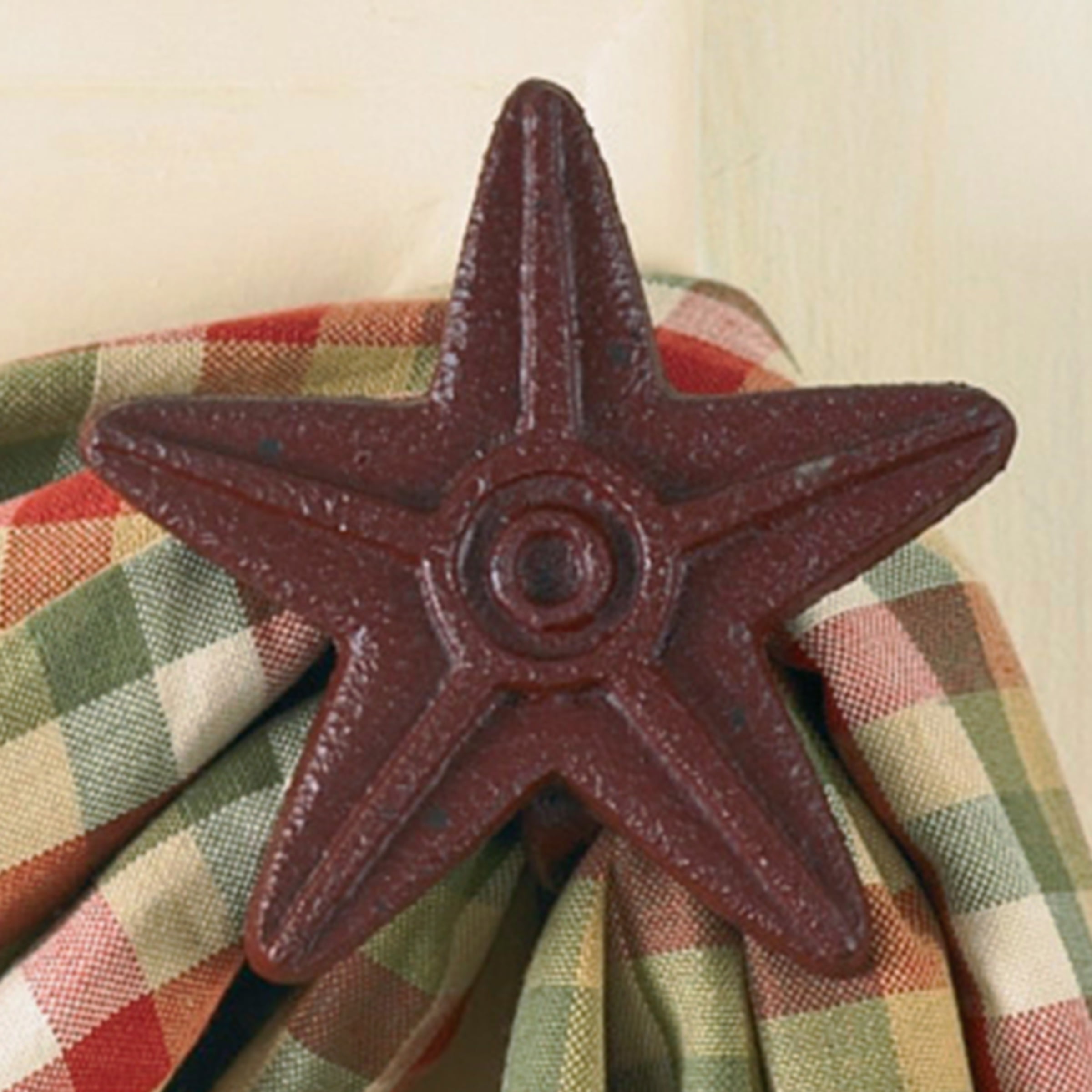 Park Designs Cast Star Curtains Hook Pair - Red - Walmart.com