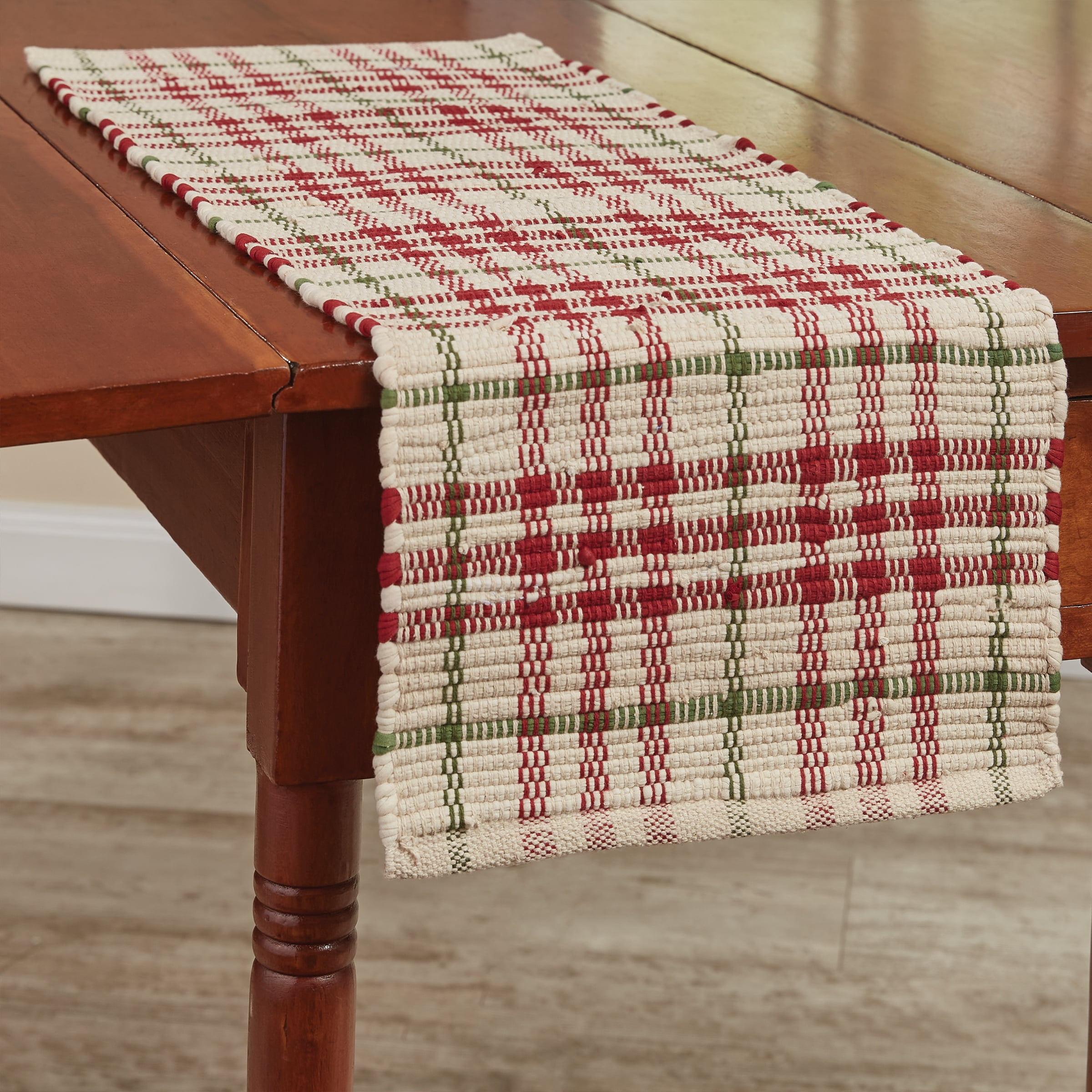 Park Designs Christmas Memories Chindi Table Runner 13X36 - Walmart.com