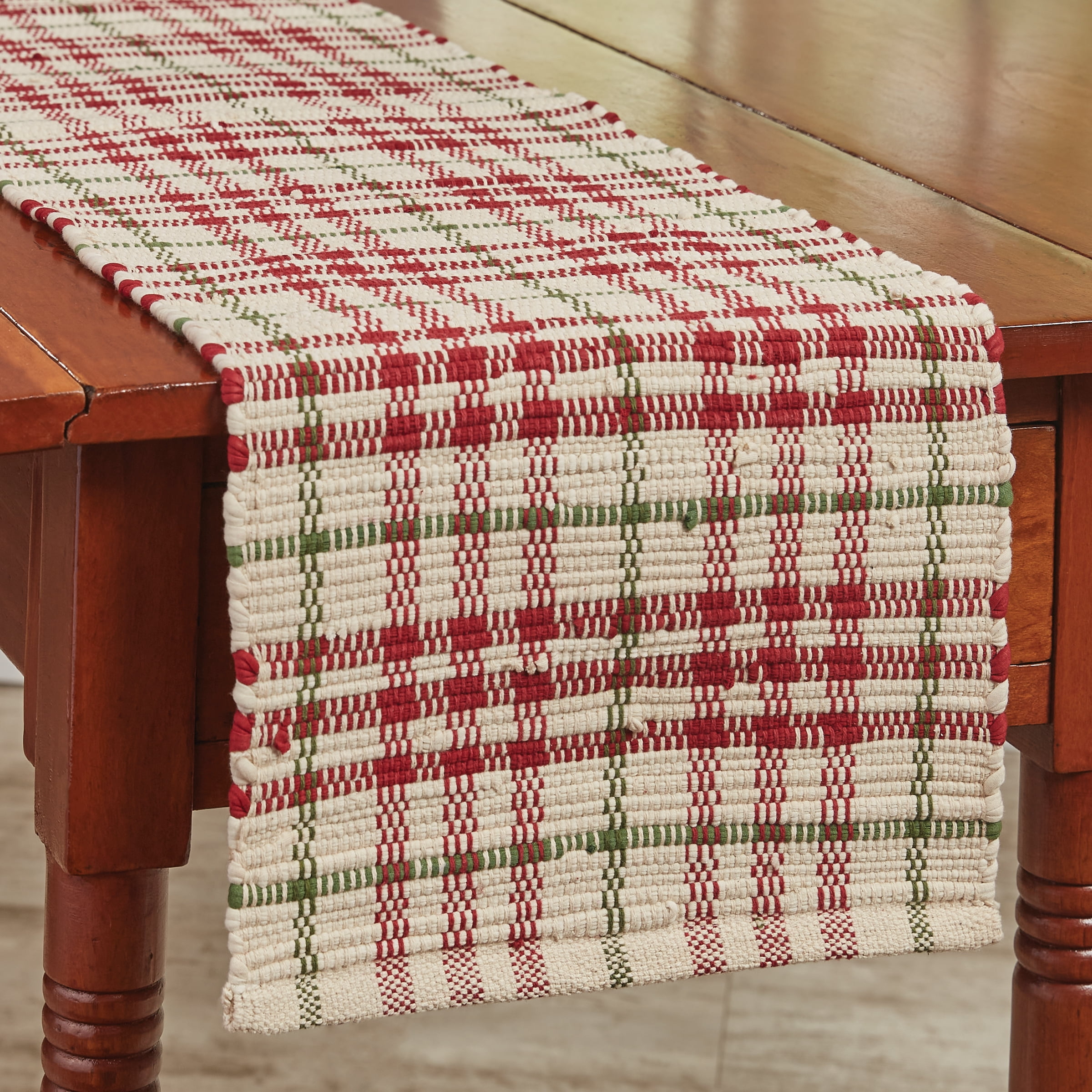Park Designs Christmas Memories Chindi Table Runner 13X54 - Walmart.com