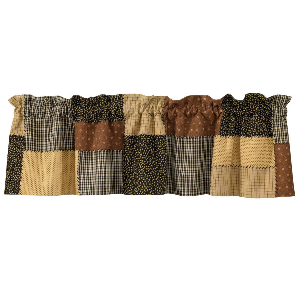 Park Designs Cider Mill Lined Valance 60 X 14 Patch - Walmart.com