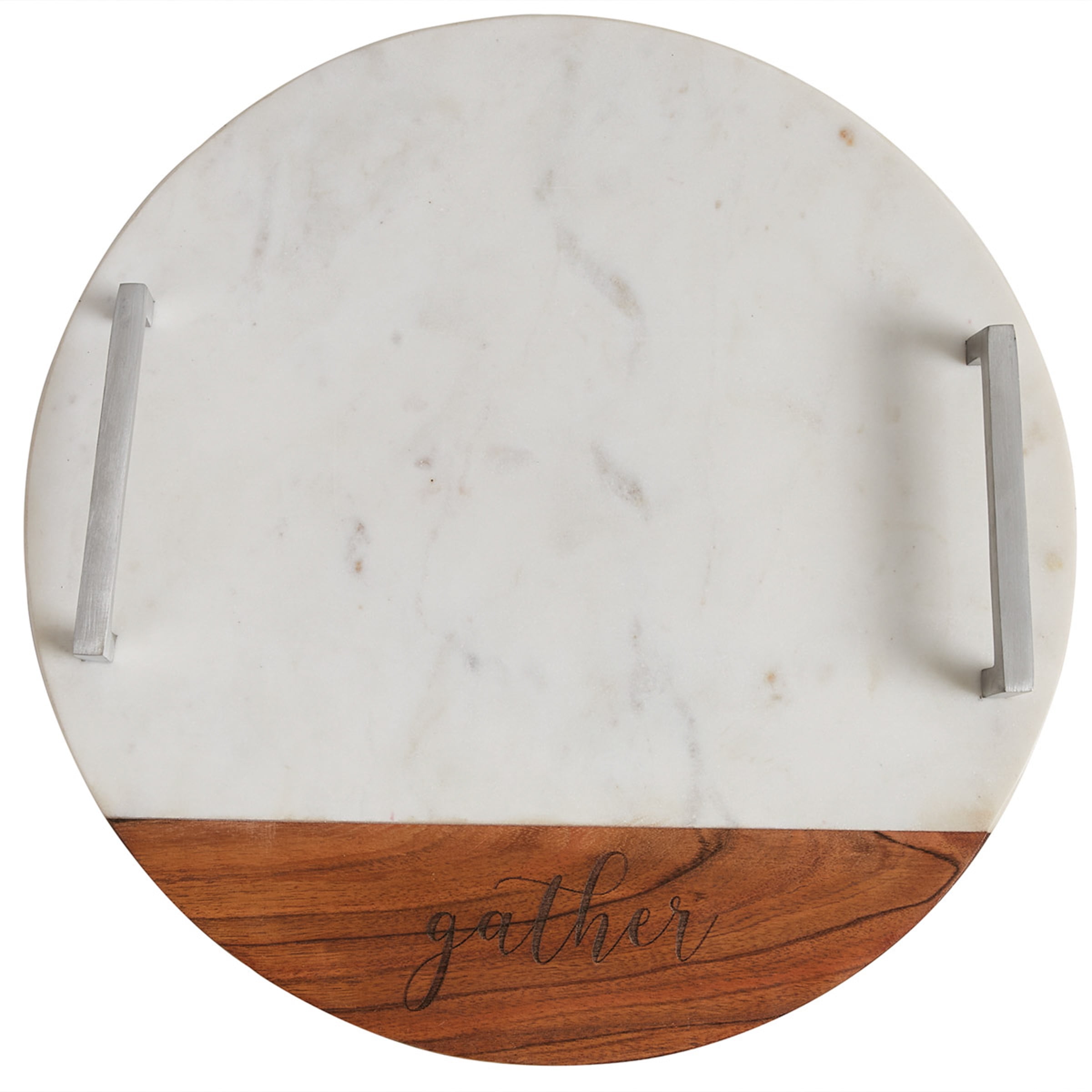 Park Designs Farmhouse Wood and Marble Charcuterie Board - Walmart.com