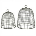 Park Designs Galvanized Wire Bell Cloche Set of 2 - Walmart.com