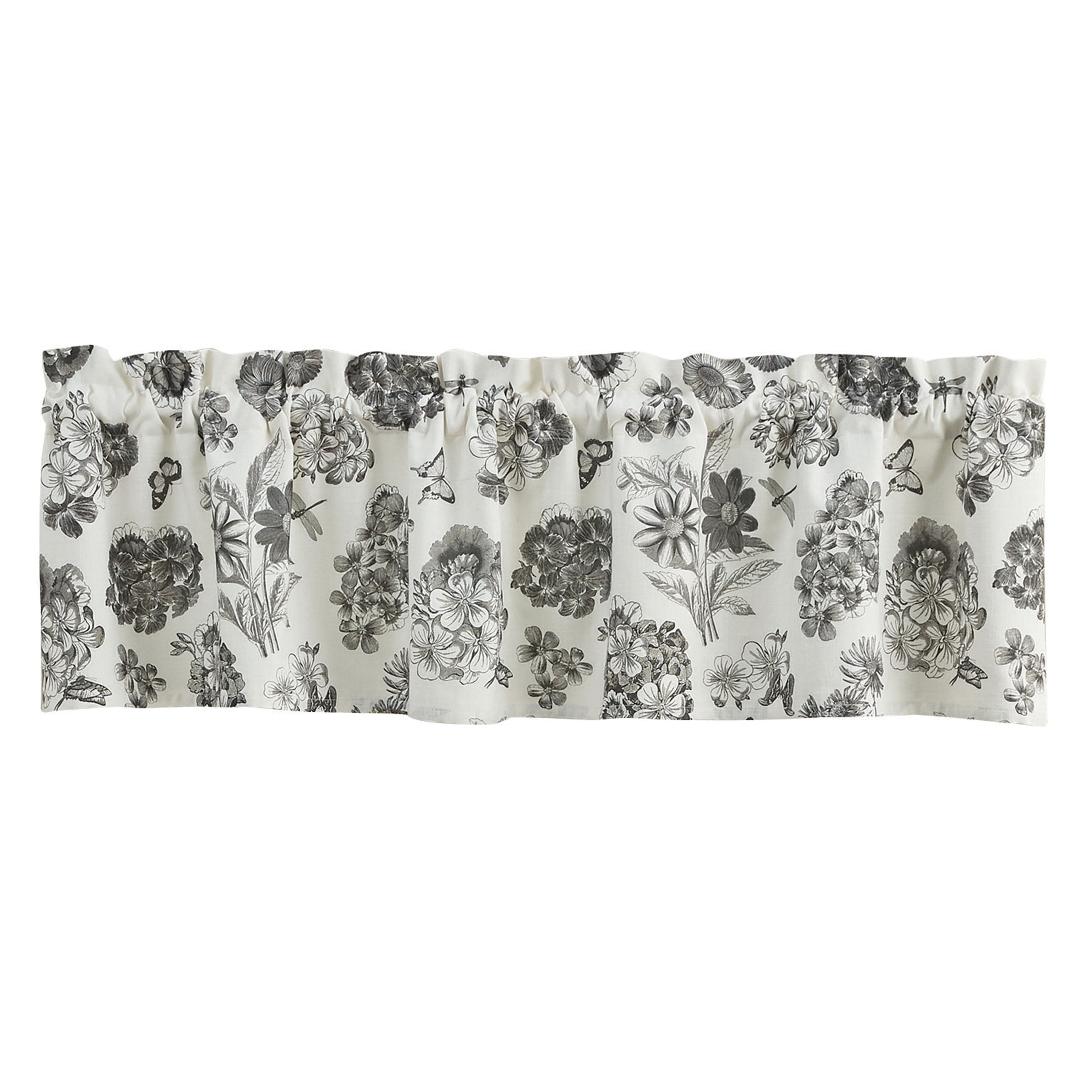 Park Designs Geranium Floral Lined Valance 60''X14'' - Walmart.com