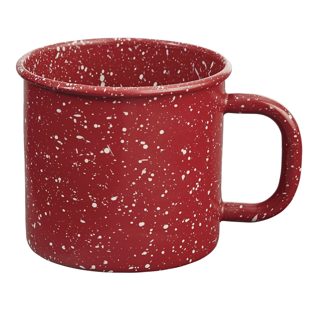 Park Designs Granite Red Enamelware Mug - Set of 4 - Walmart.com