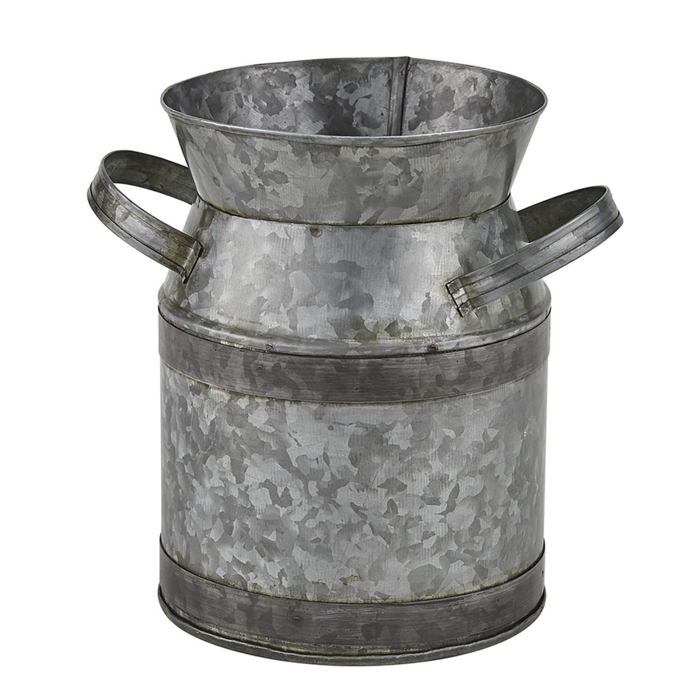 Park Designs Gray Galvanized Milk Can Utensil Crock - Walmart.com