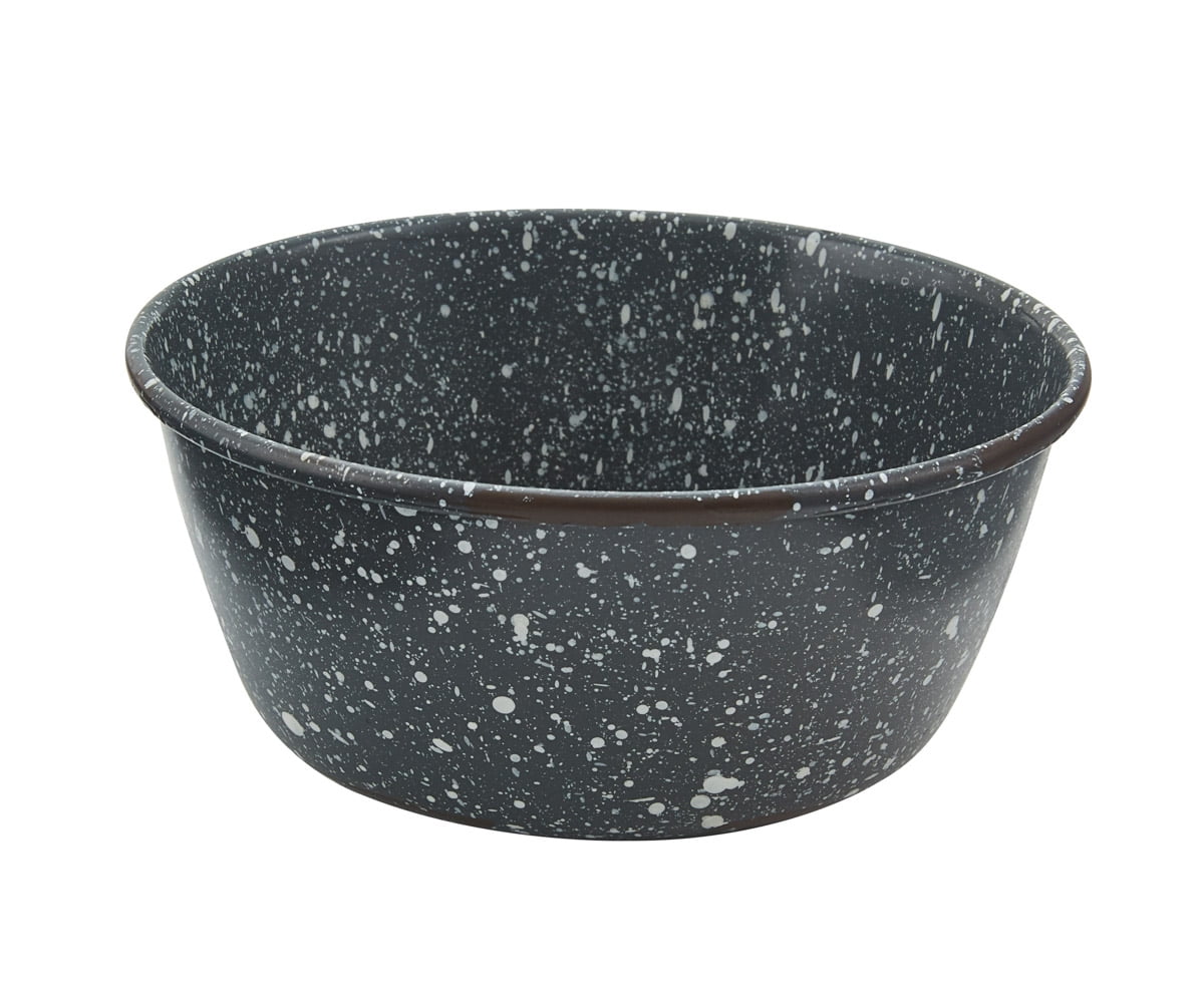 Park Designs Gray Granite Enamelware Bowl Set of 4 - Walmart.com