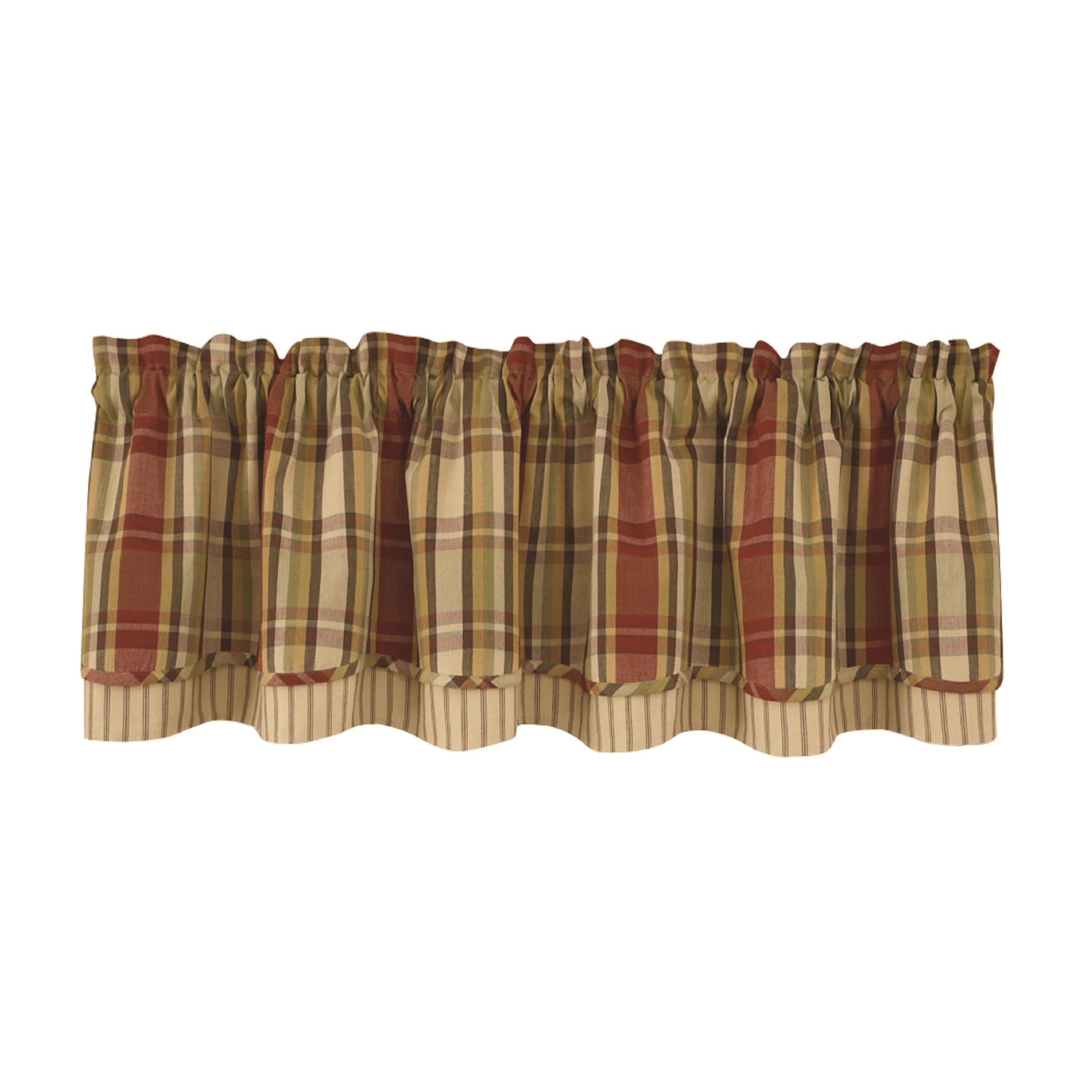 Park Designs Heartfelt Lined Layer Valance - Walmart Business Supplies