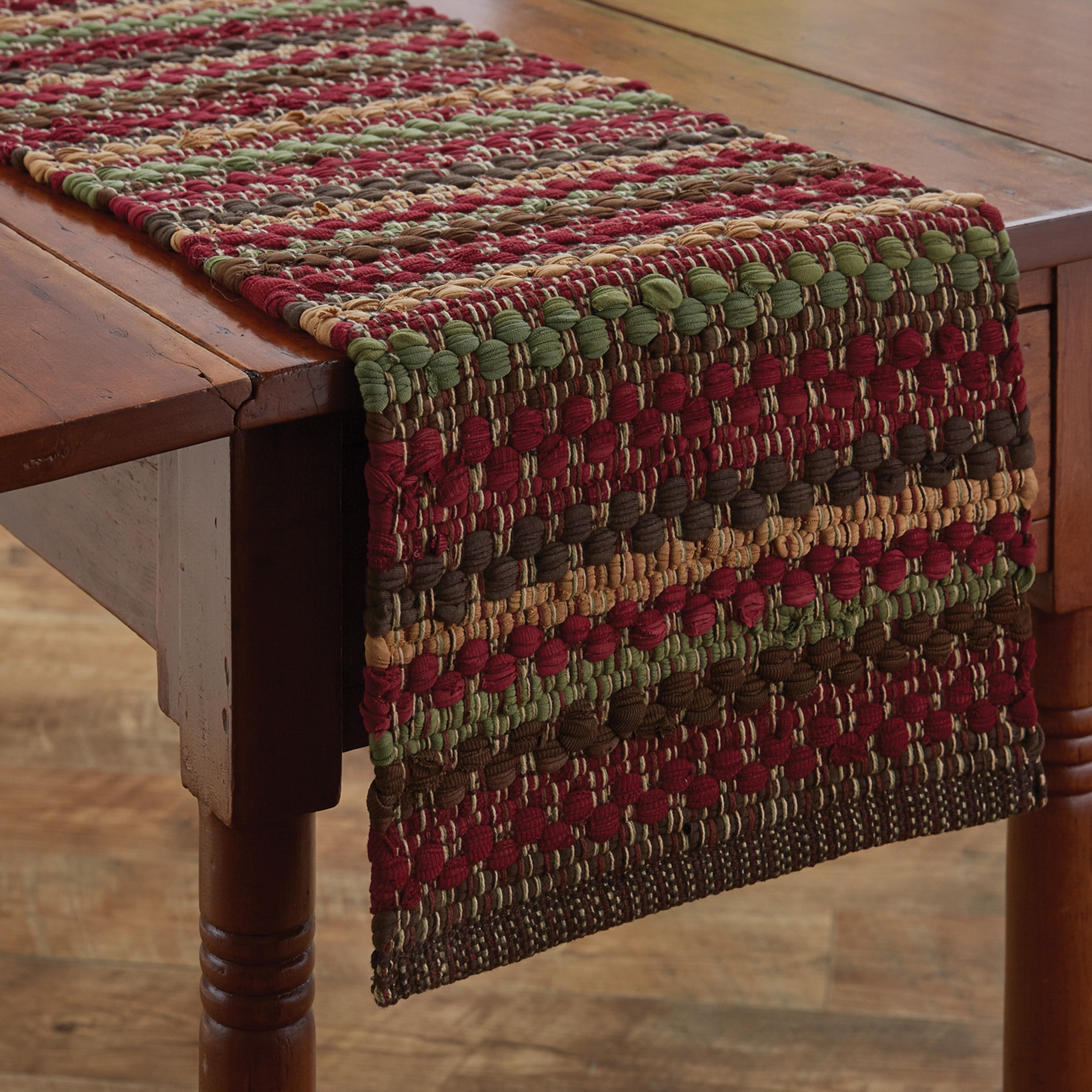 Park Designs High Rock Chindi Table Runner - 36''L - Brown - Walmart.com