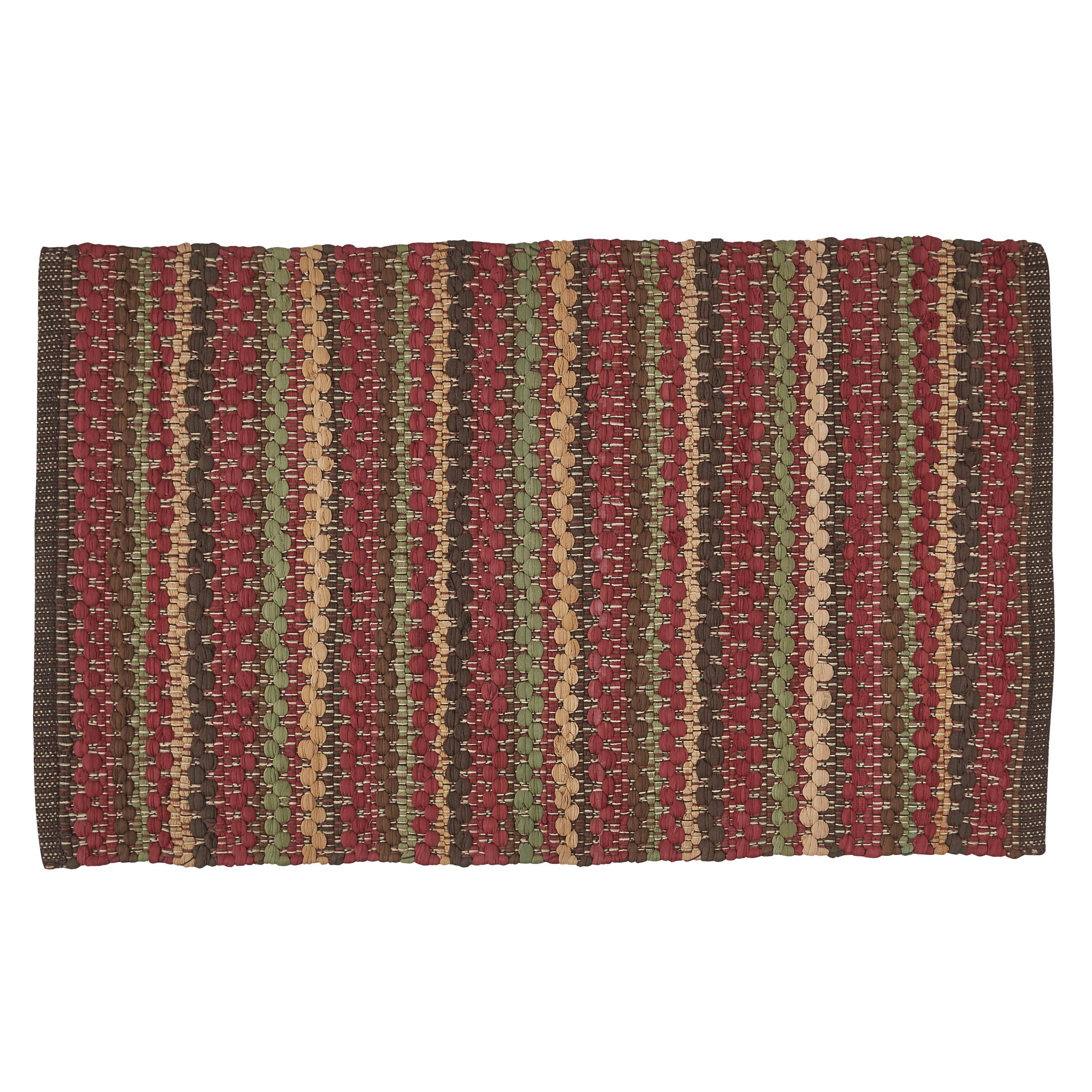 Park Designs High Rock Stripe Chindi Indoor Rug 2' x 3' - Walmart.com