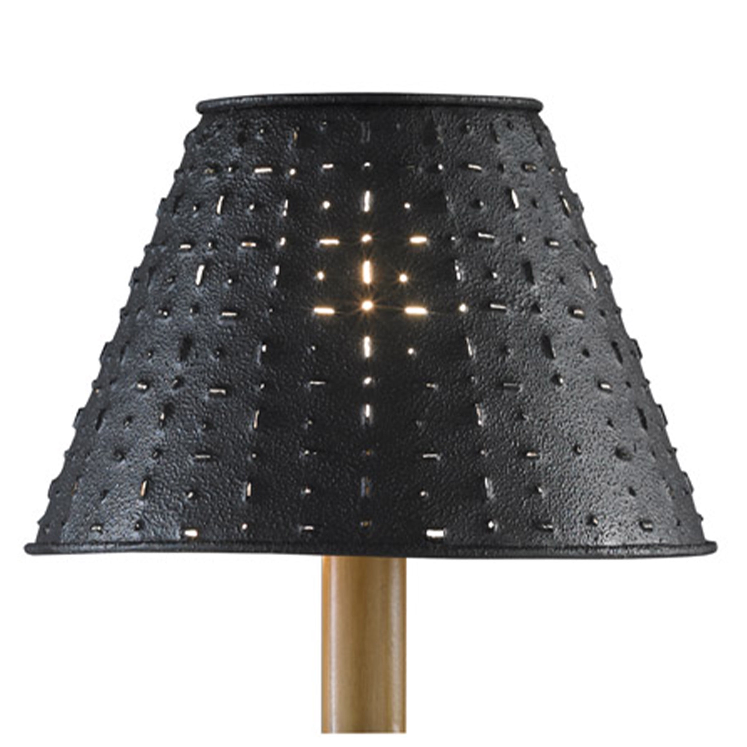 Free Shipping! Park Designs Metal Dot Dash Shade - 14" - Black ...