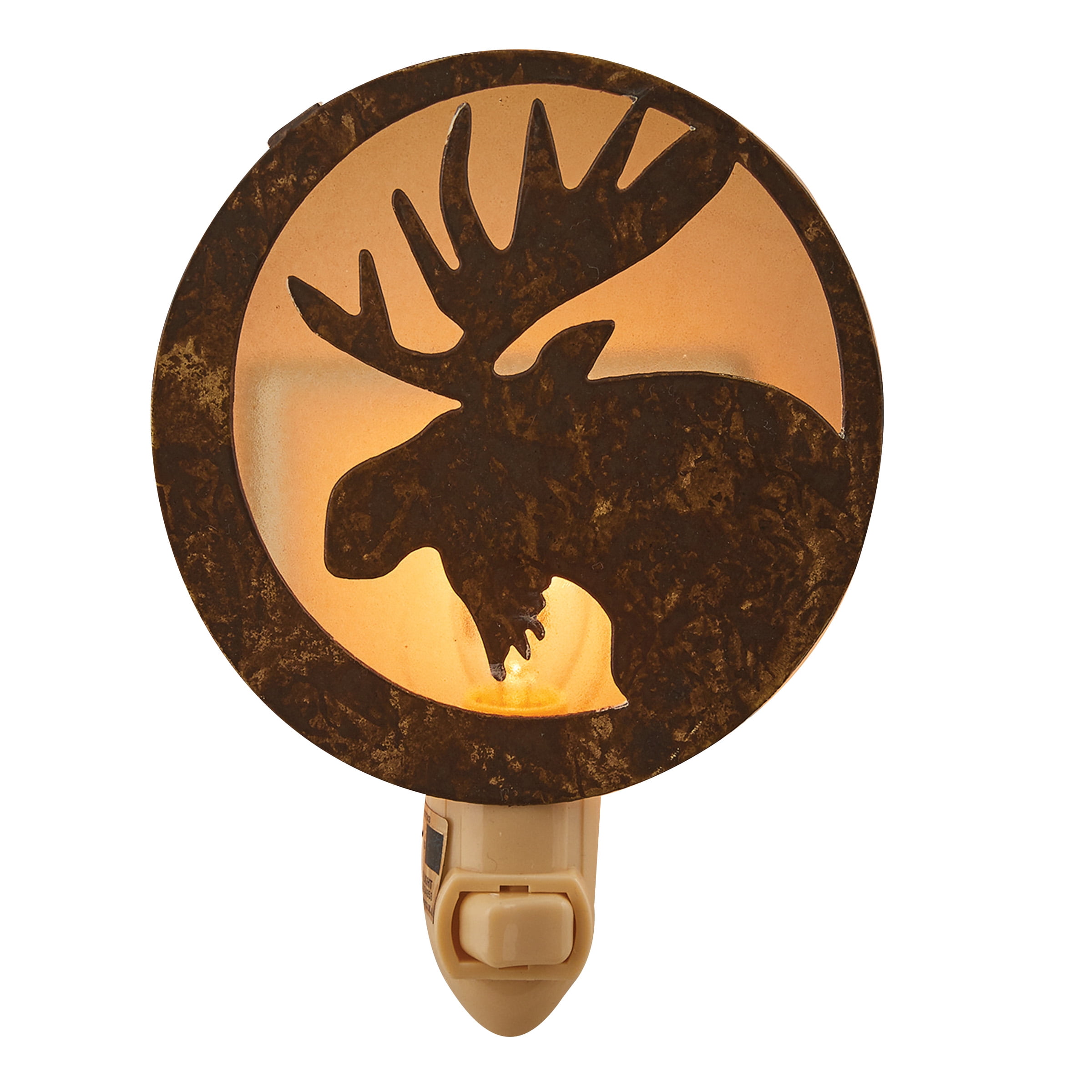 Park Designs Moose Head Night Light - Walmart.com