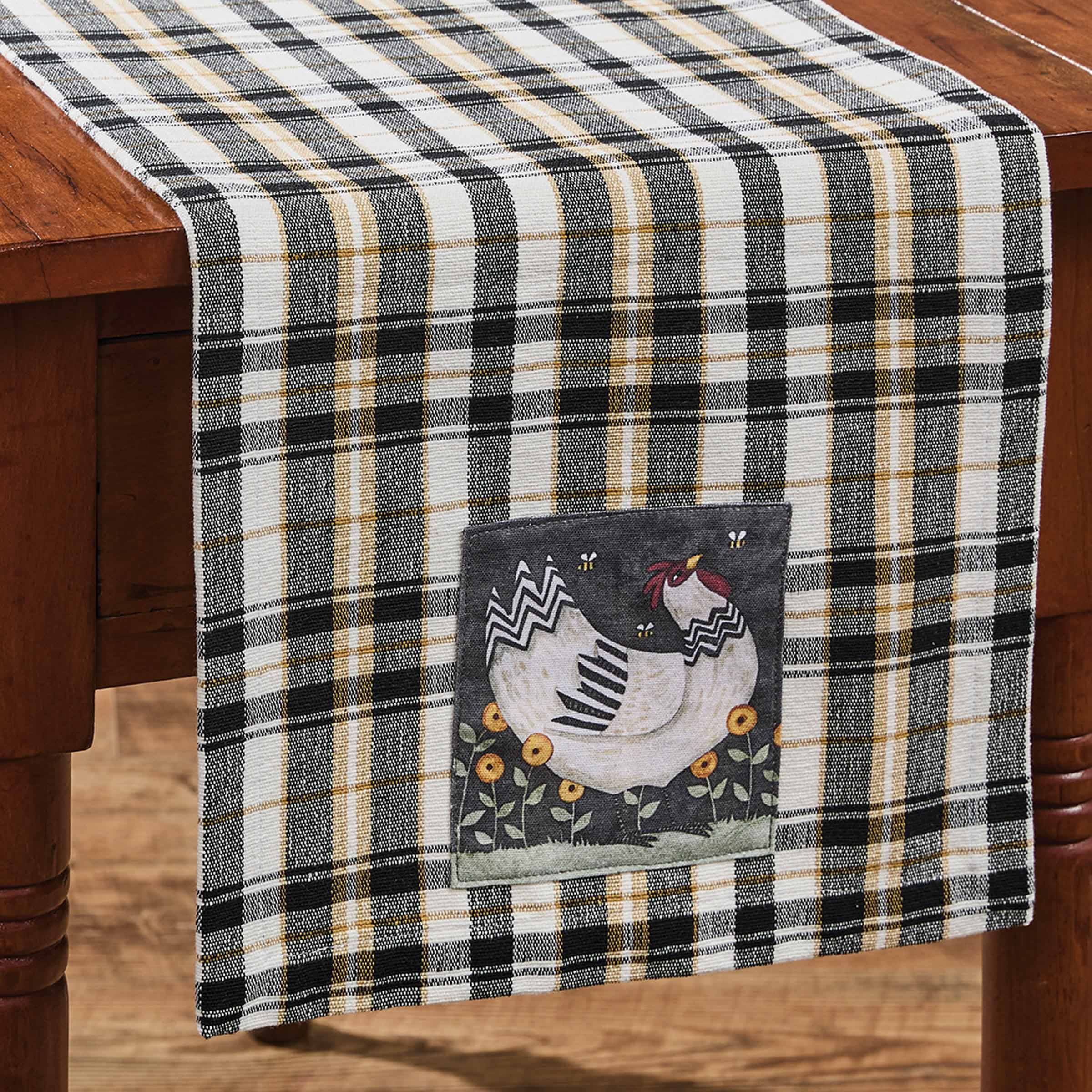 Park Designs My Little White Hen Table Runner 13" x 54" - Walmart.com