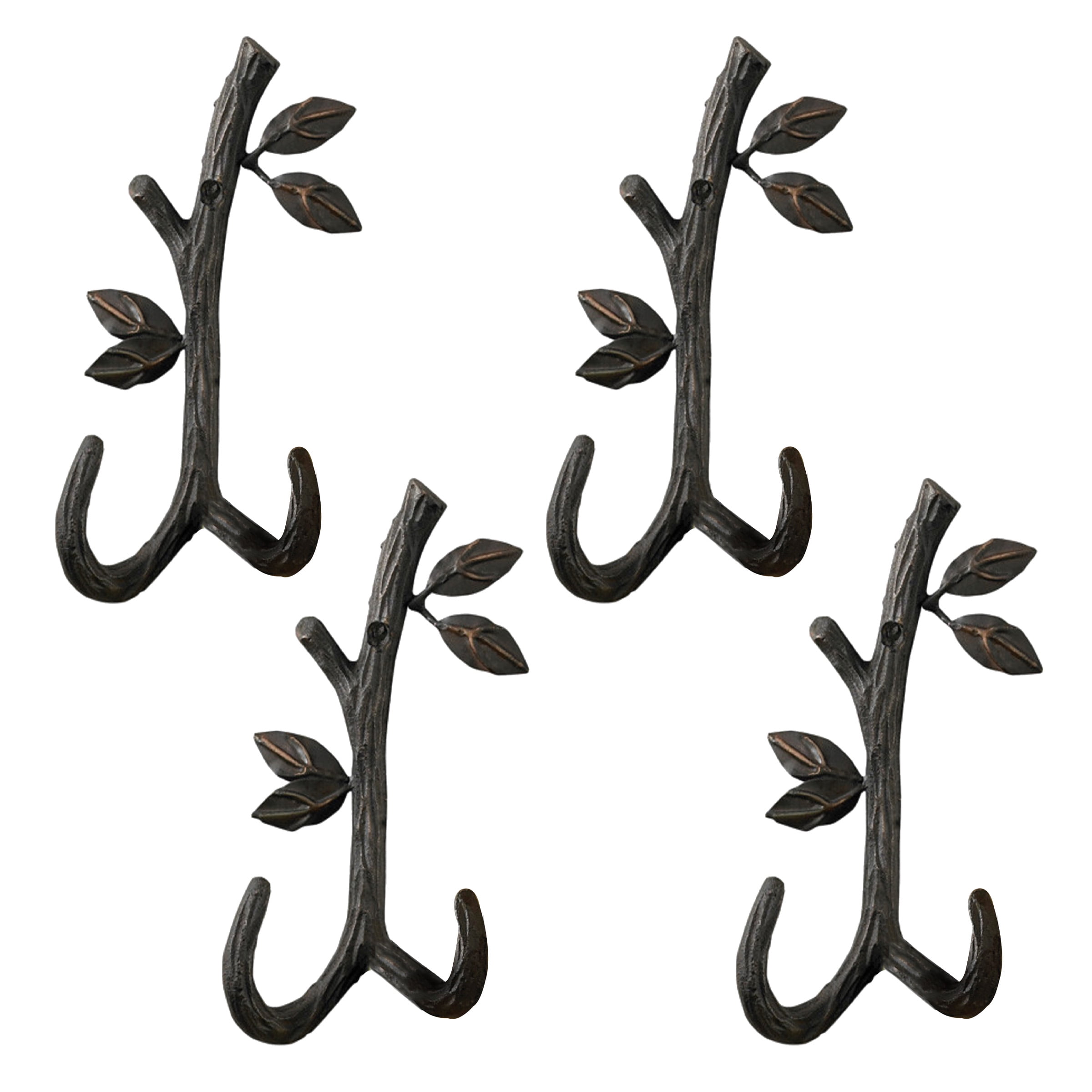 Park Designs Nature Walk Double Hook Set of 4 - Walmart.com
