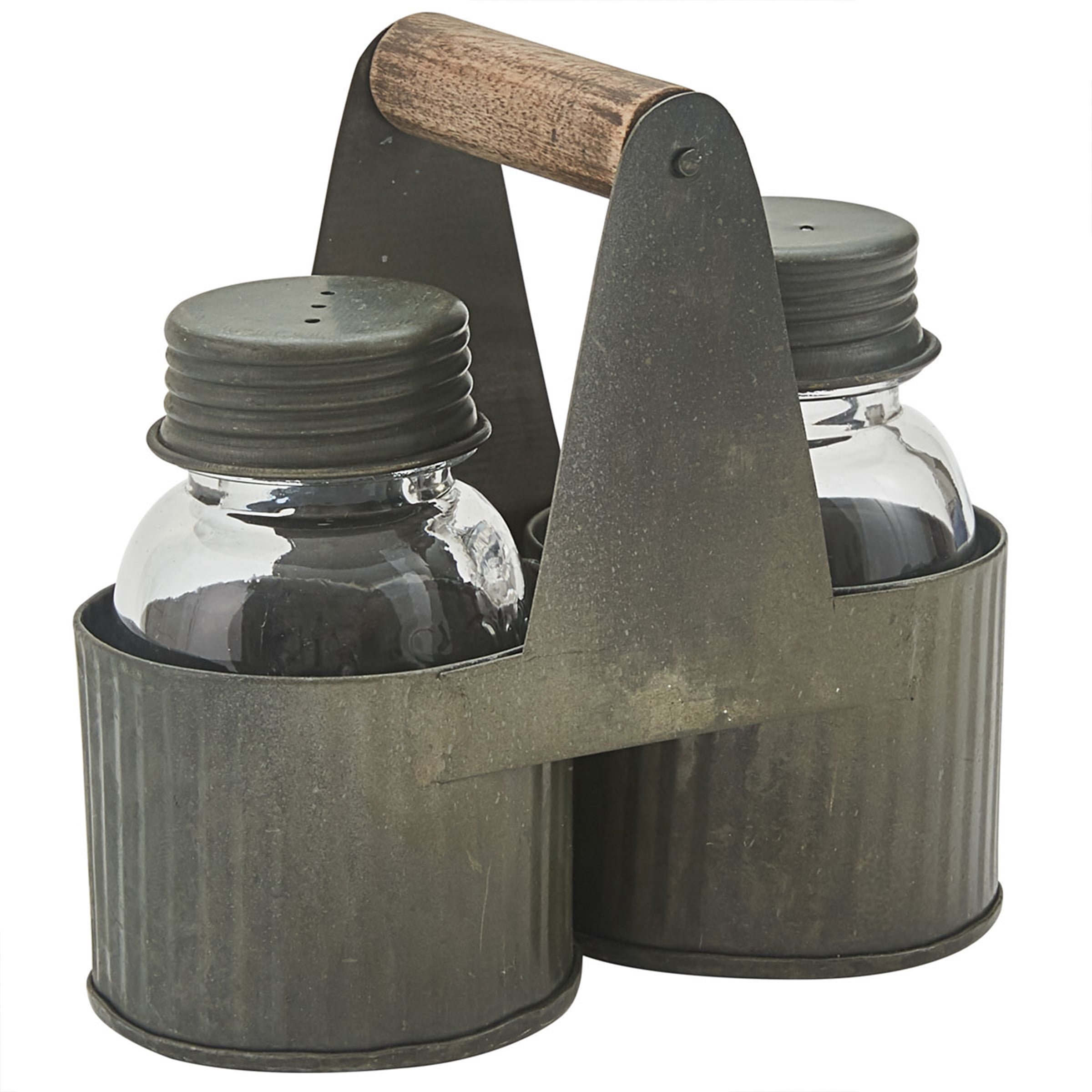 Park Designs Norwood Caddy with Glass Salt & Pepper - Walmart.com