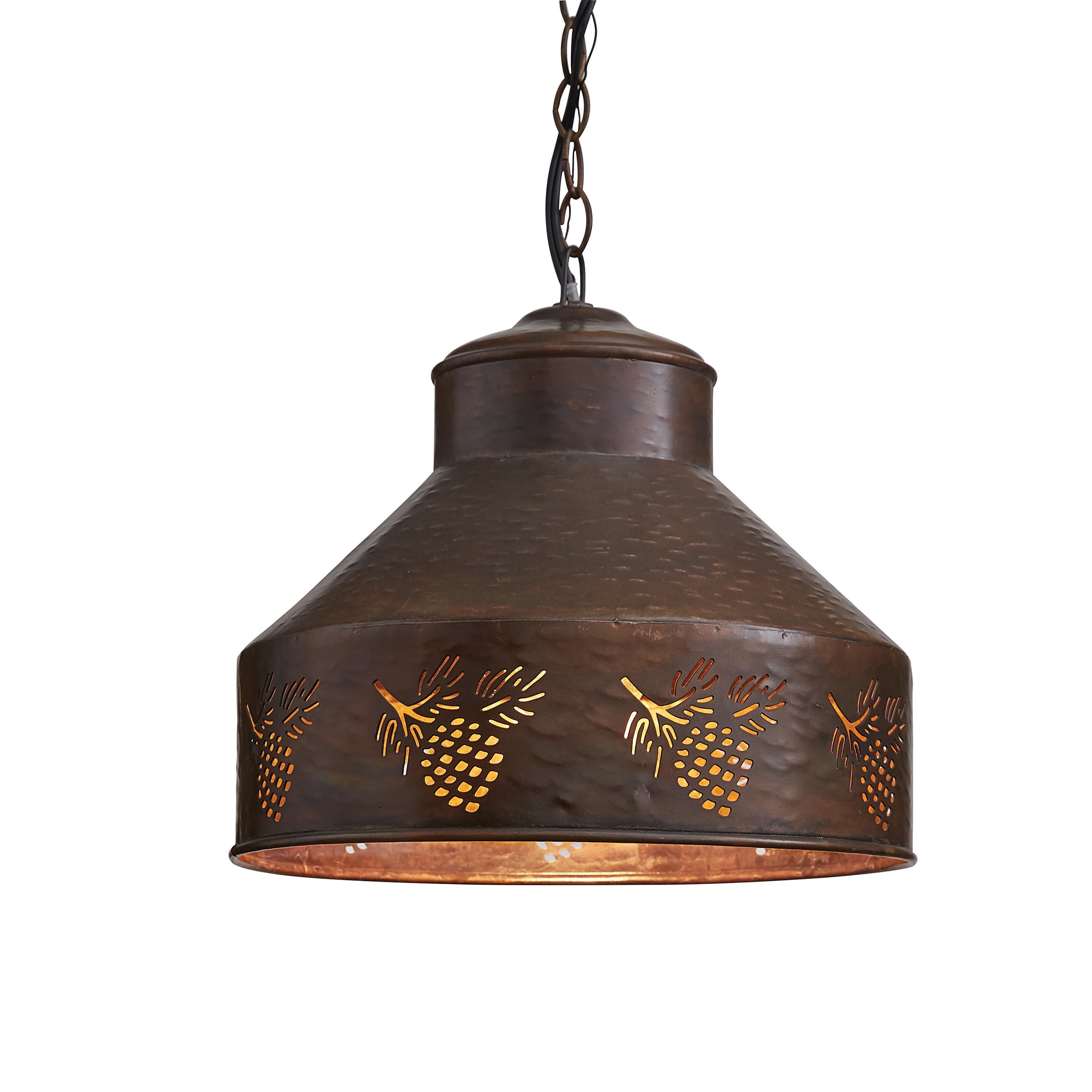 Park Designs Pinecone Pendant Hanging Light - Walmart.com