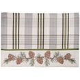 Park Designs Ponderosa Pine Cream Plaid Placemat Set of 4 - Walmart.com