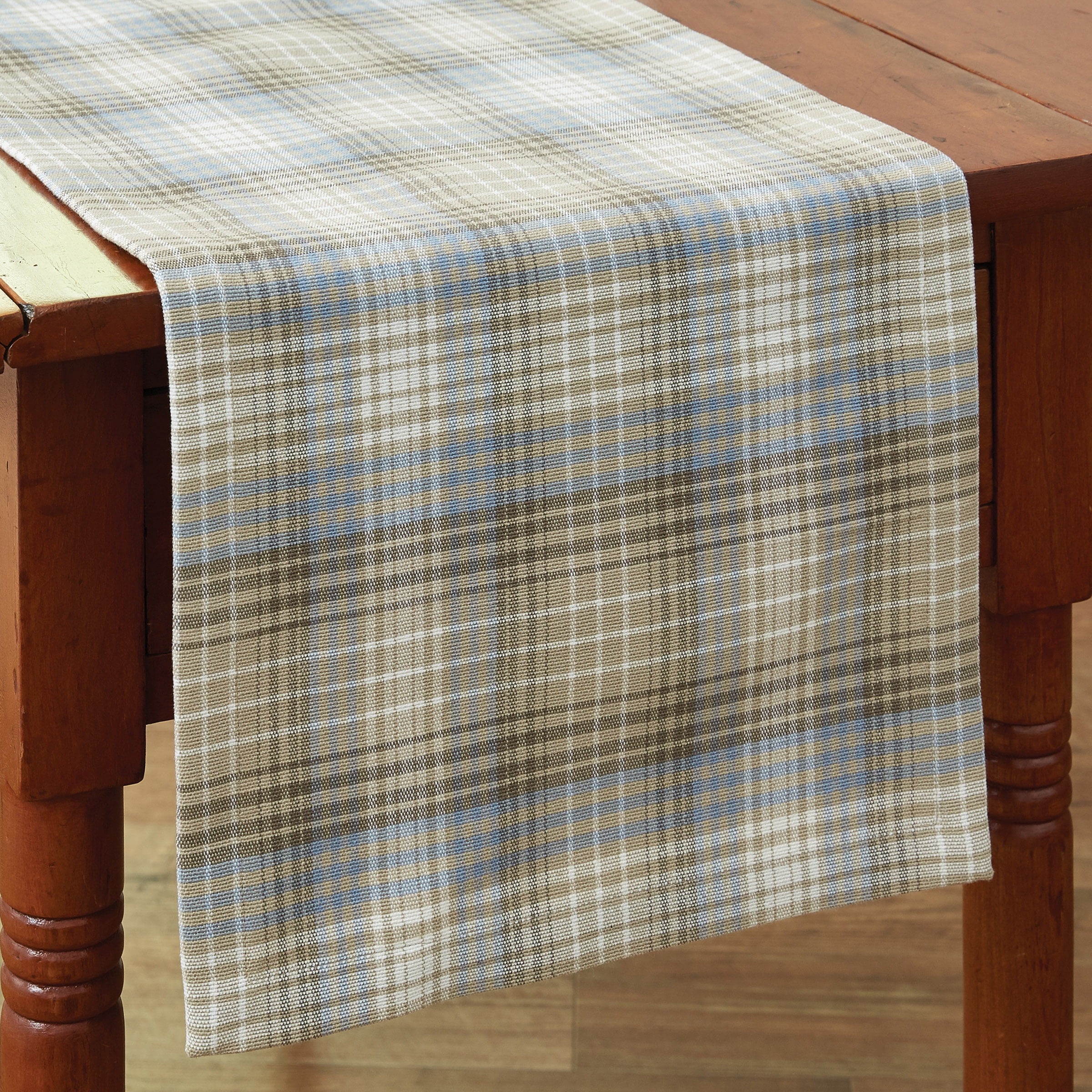 Park Designs Prairie Wood Table Runner - 54''L - Blue - Walmart.com