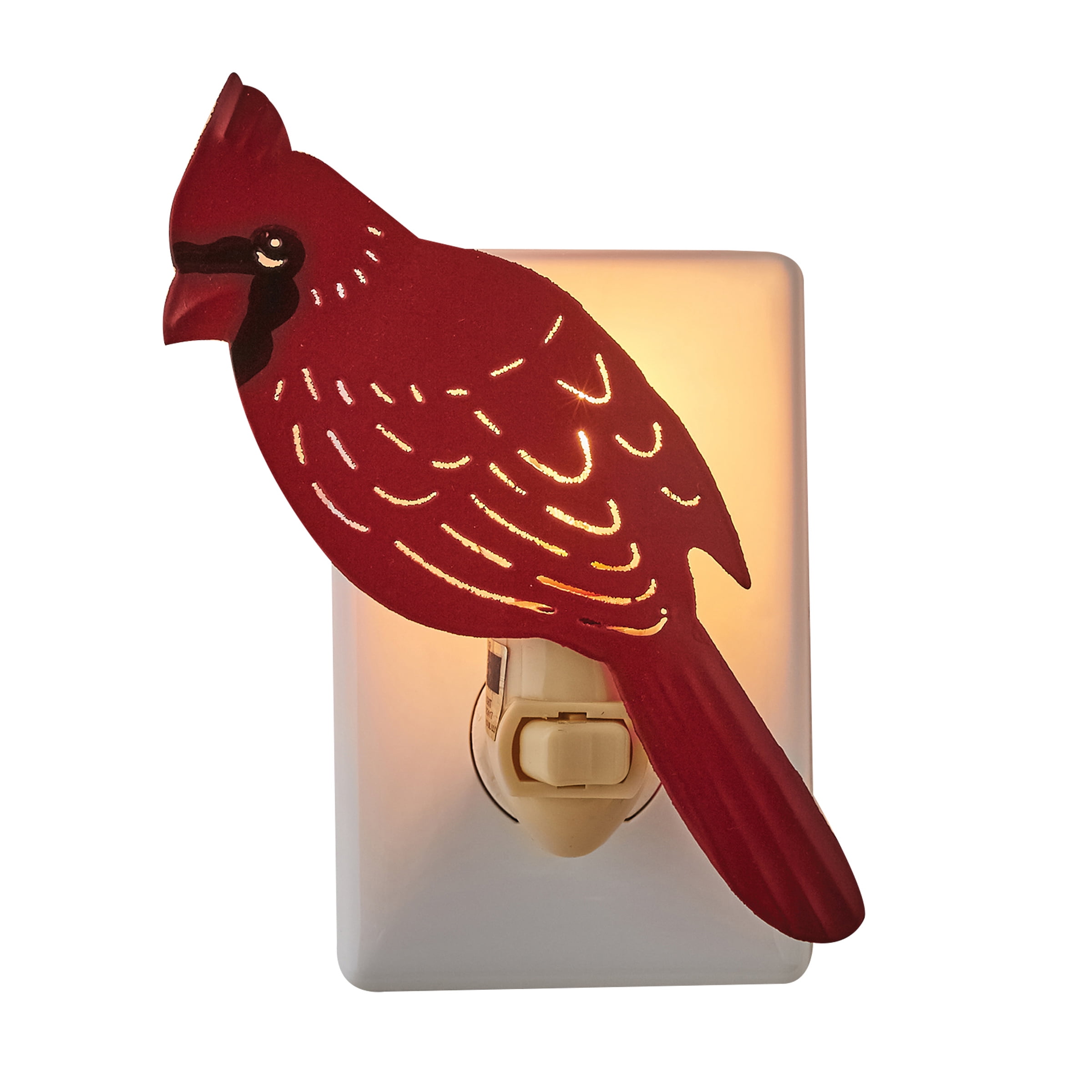Park Designs Red Cardinal Night Light - Walmart.com