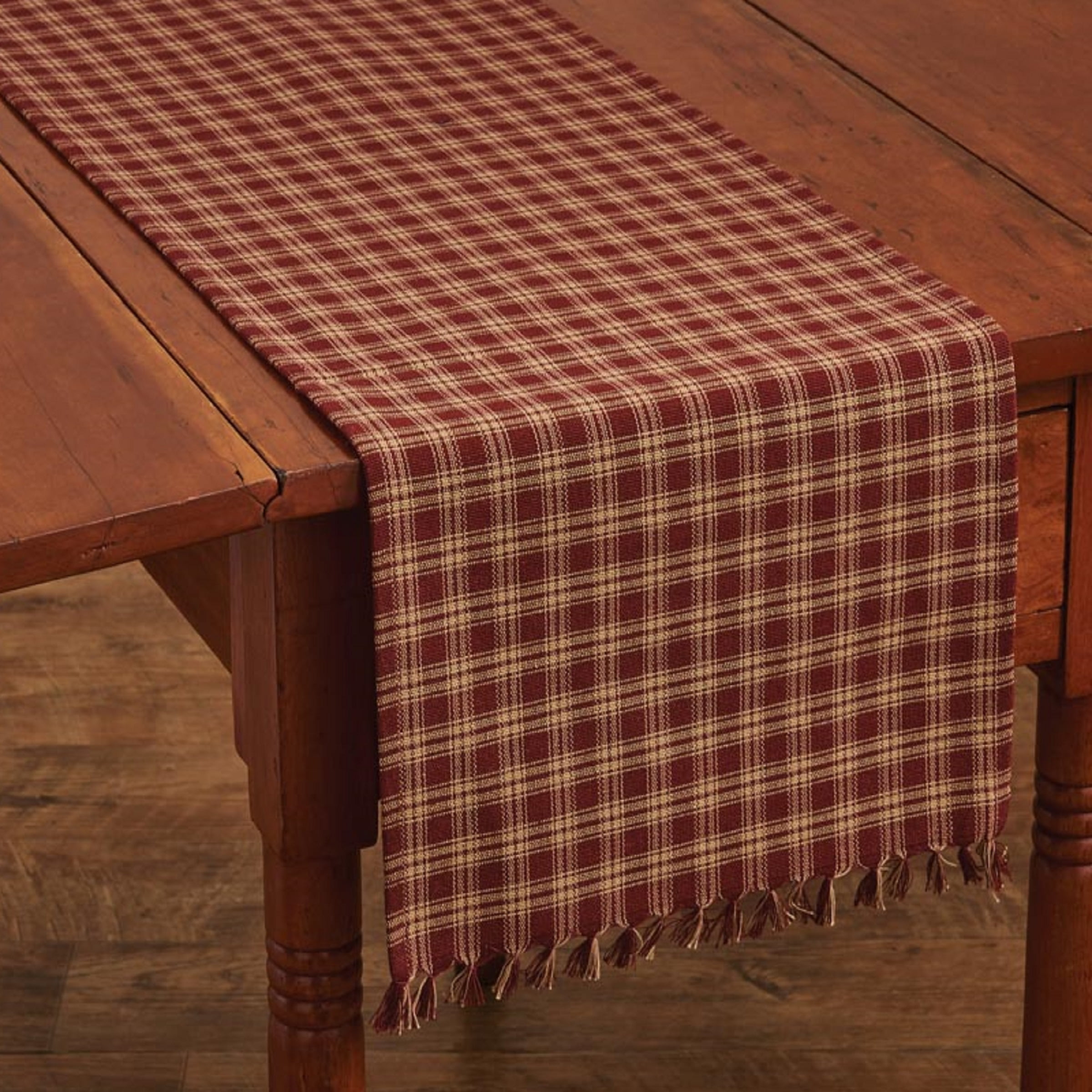 Park Designs Red Sturbridge Table Runner 54"L - Walmart.com