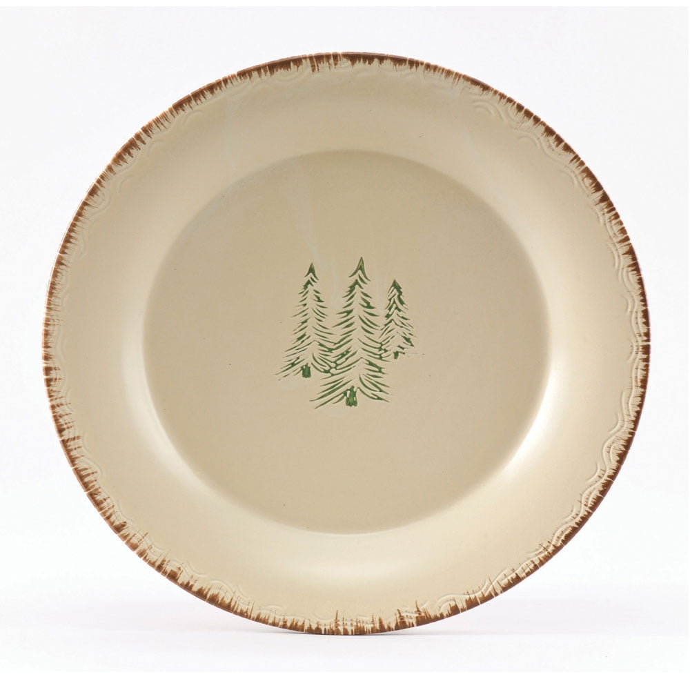 Park Designs Rustic Retreat Dinner Plates Set of 4 - Walmart.com