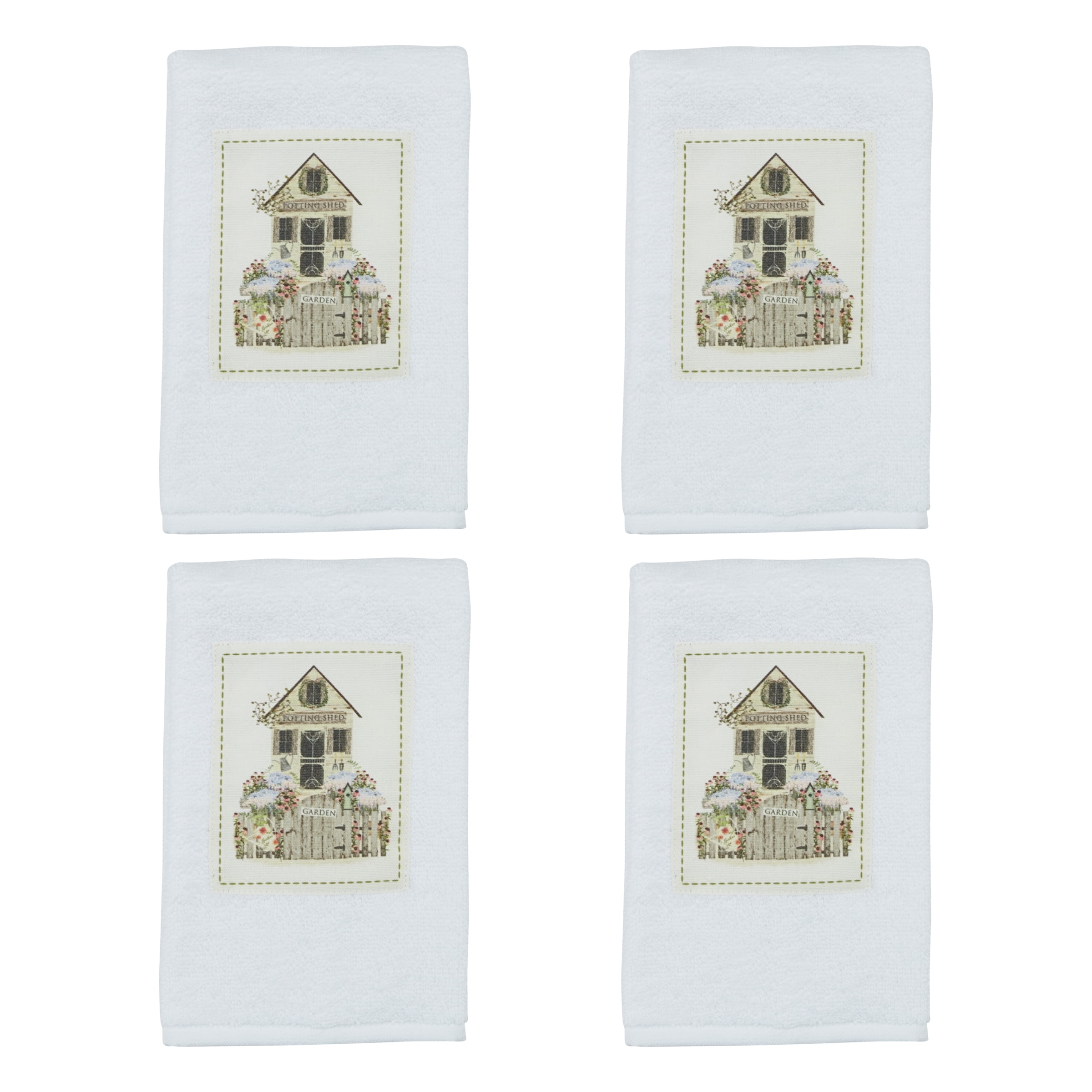 Park Designs Spring Garden Fingertip Towel Set of 4 - Walmart.com