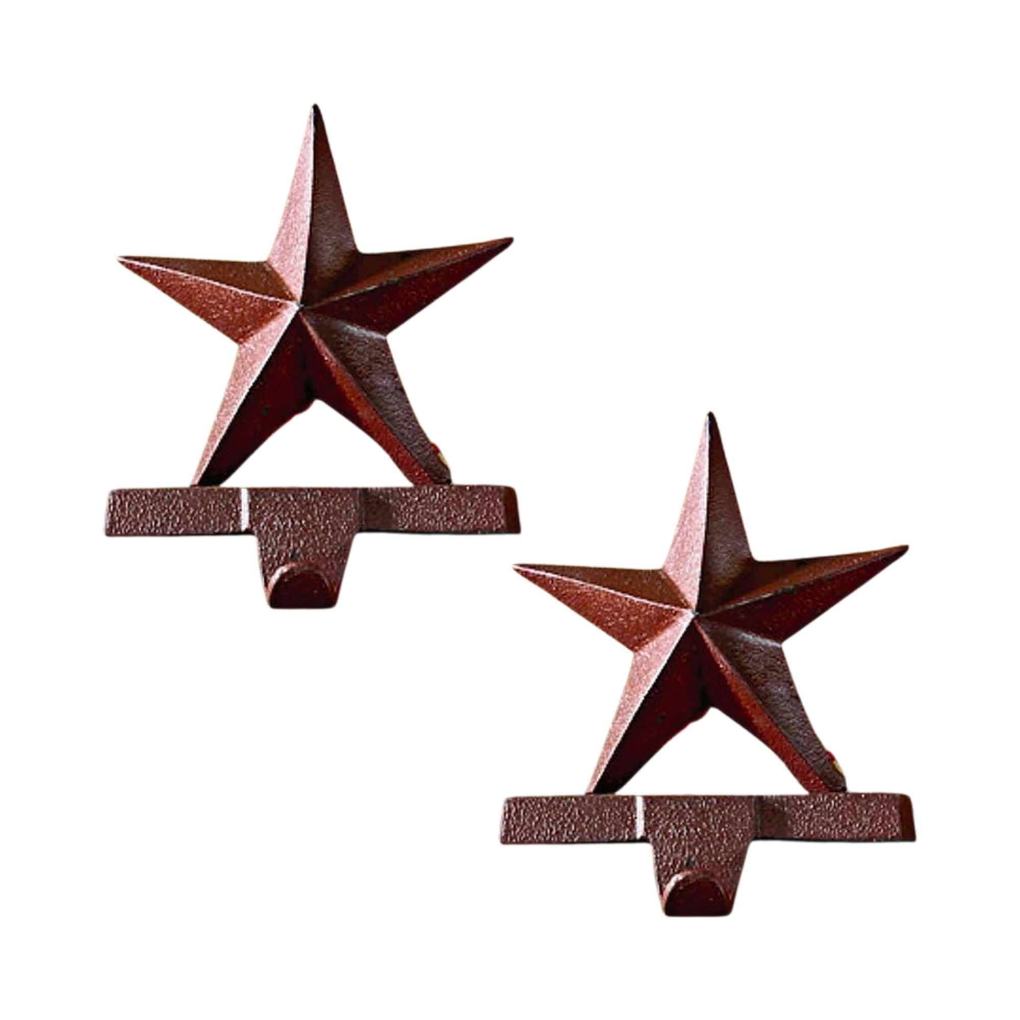 Park Designs Star Stocking Hanger Red Set of 2 - Walmart.com