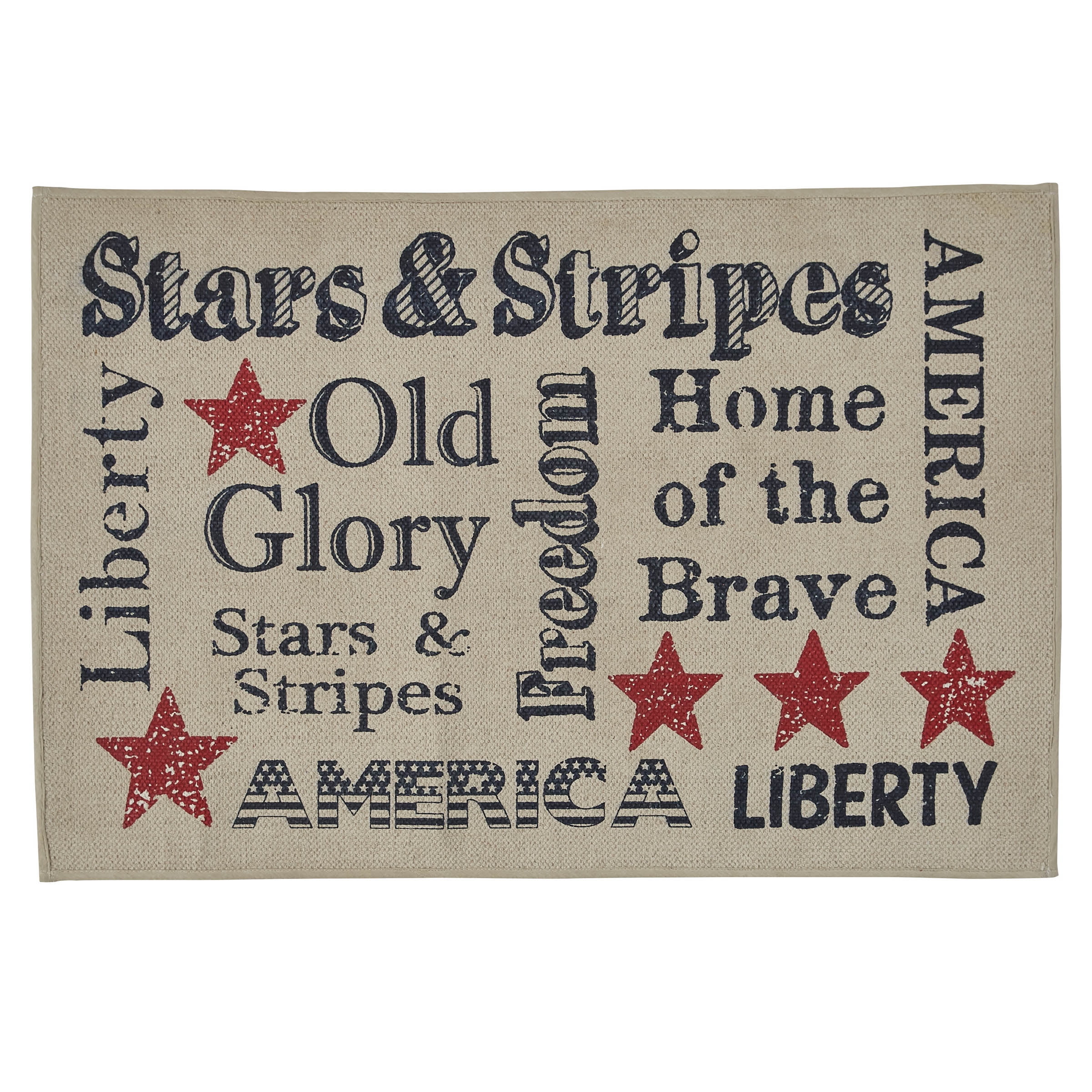 Park Designs Stars and Stripes Print Rug 2' x 3' - Walmart.com