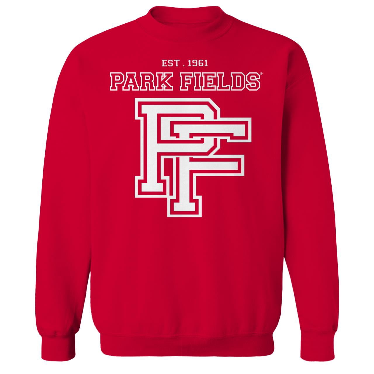 Park Fields Park Field Heritage Athletics Graphic Red Men's Cotton ...