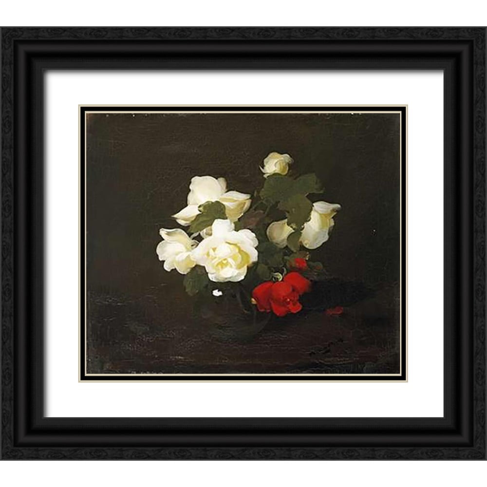 Park, James Stuart 14x12 Black Ornate Wood Framed with Double Matting ...