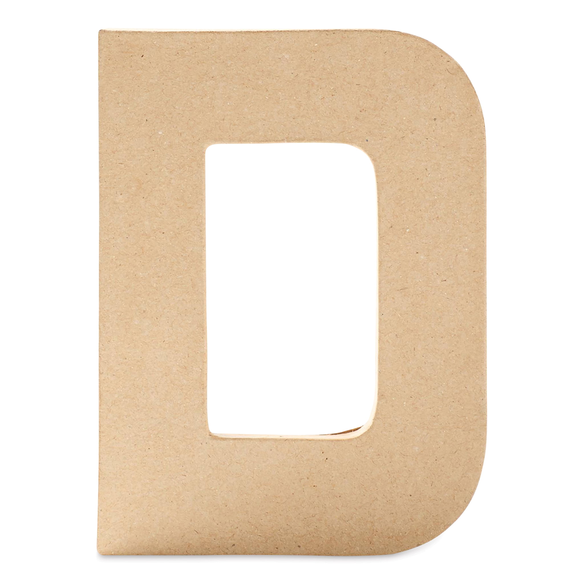Park Lane Paper Mache Letter - D, Uppercase, 6" - Walmart.com