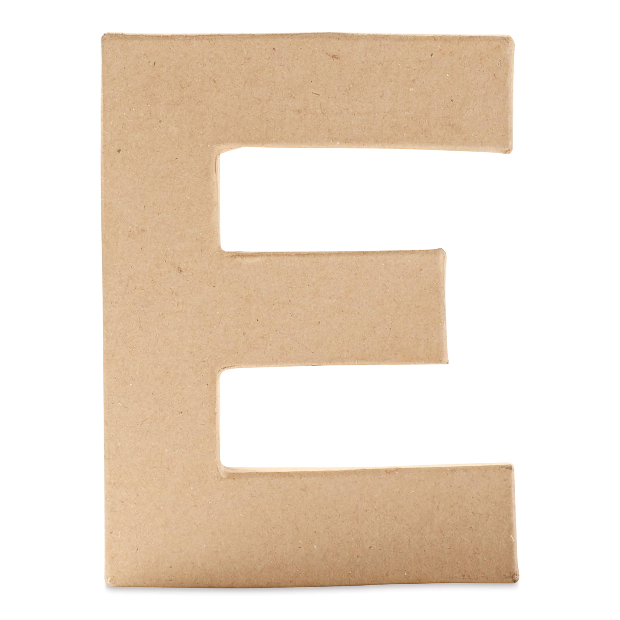 Park Lane Paper Mache Letter - E, Uppercase, 6" - Walmart.com
