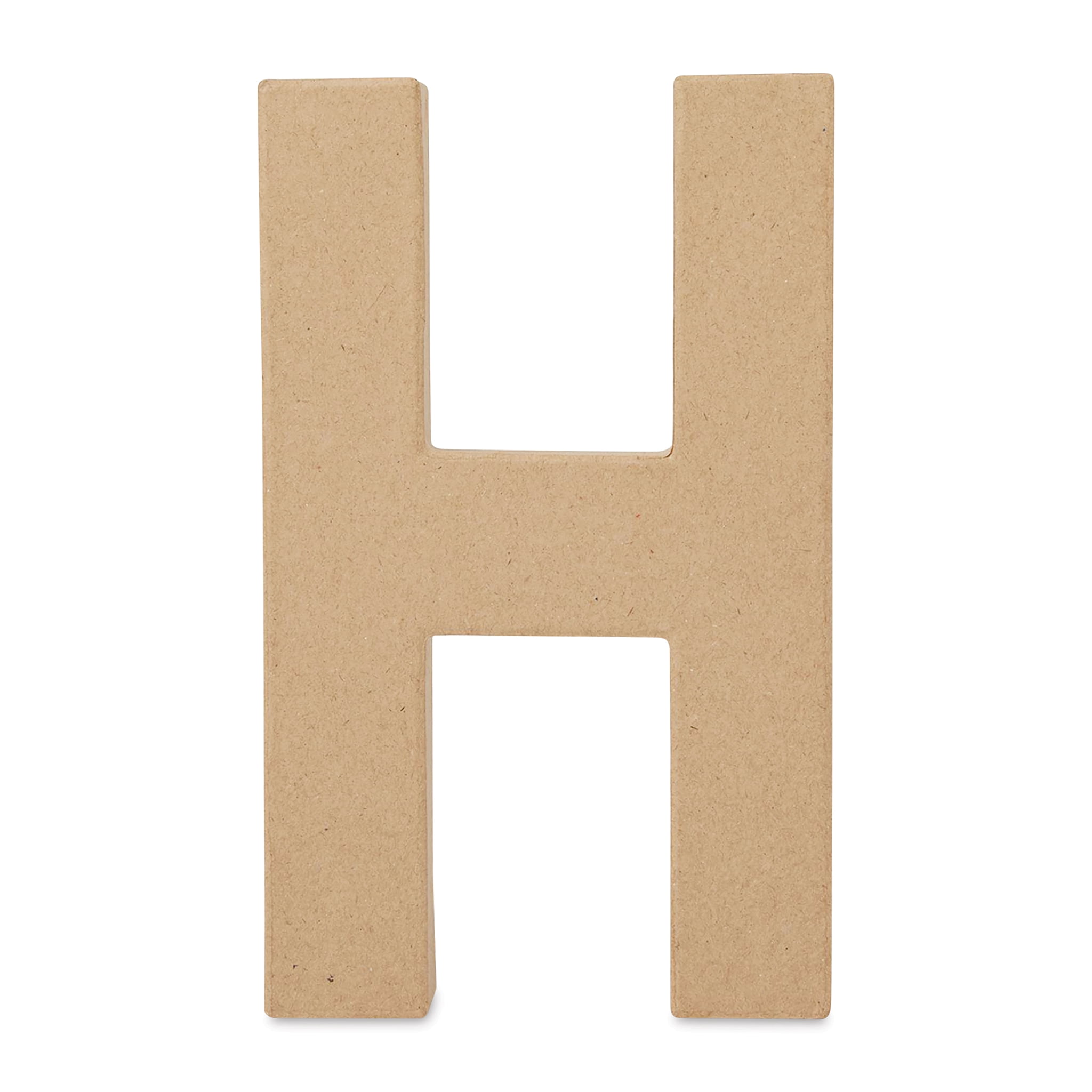Park Lane Paper Mache Letter - H, Uppercase, 8" - Walmart.com