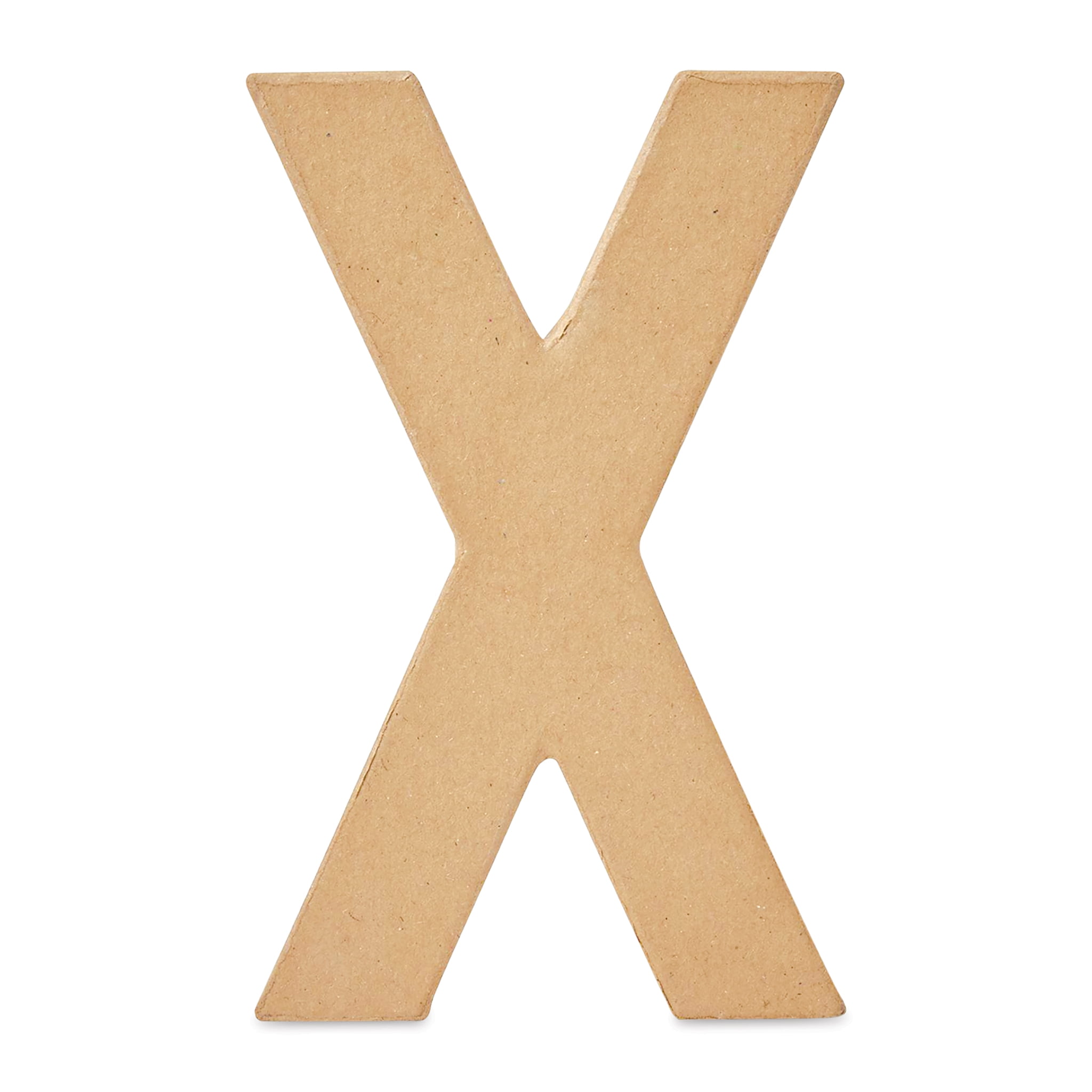 Park Lane Paper Mache Letter - X, Uppercase, 8" - Walmart.com