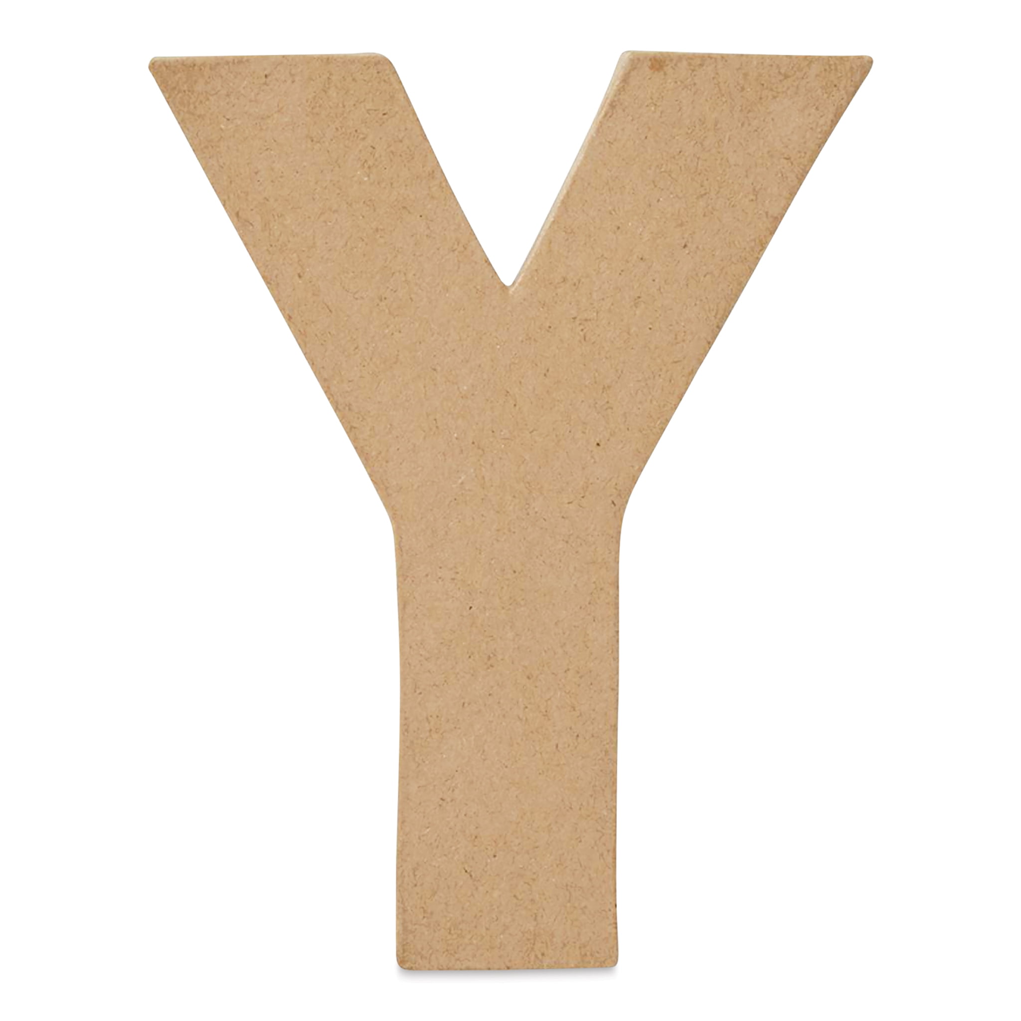 Park Lane Paper Mache Letter - Y, Uppercase, 6" - Walmart.com