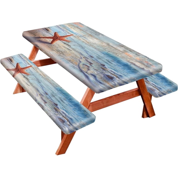 beach themed tablecloths