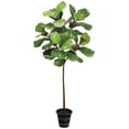Park Place 63" Fiddle Leaf Tree in Plastic Pot - Walmart.com