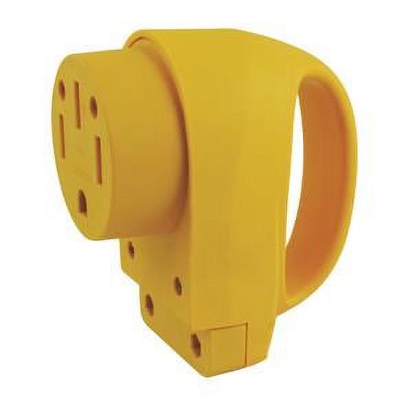 Park Power 50FCRV Female Replacement Power Cord End with Handle, 50 Amp ...