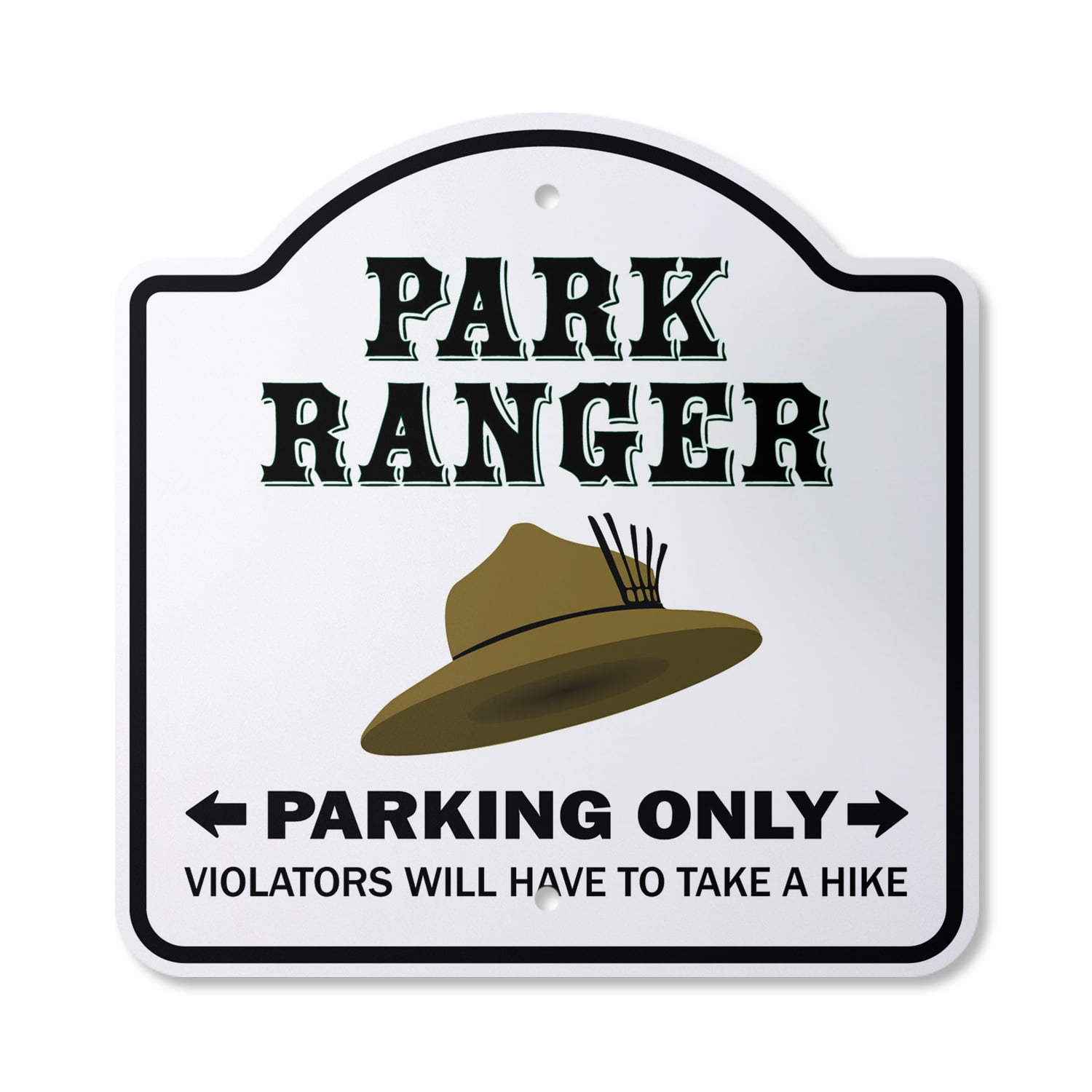 Park Ranger 12" X 12" Sign | Indoor/Outdoor Plastic | SignMission ...