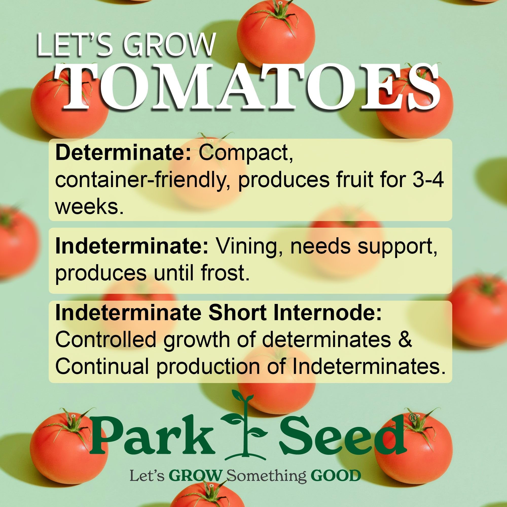 Park Seed Cherry Tomato Vegetable Planting Seeds, H2FSDEasy to Grow ...