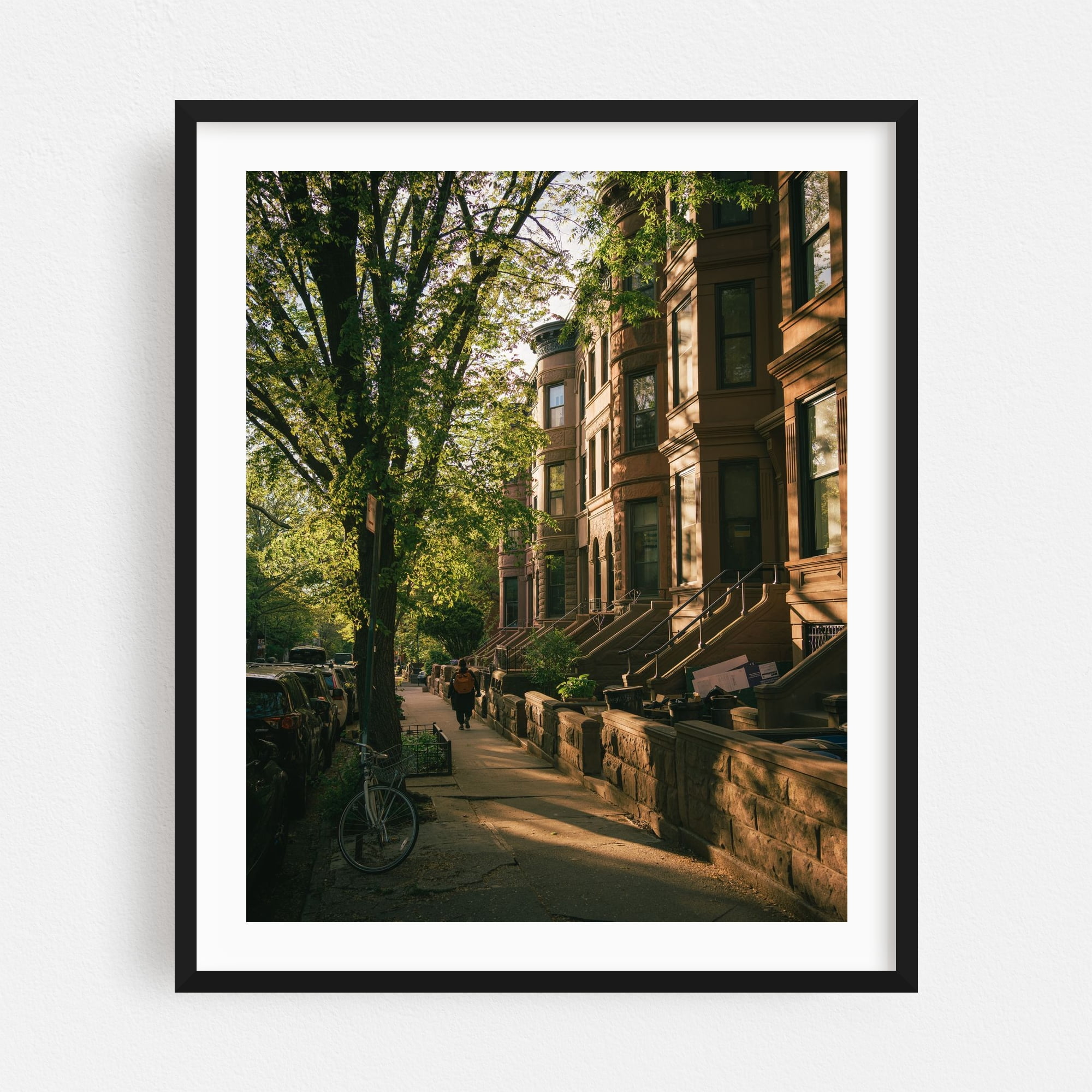 Park Slope Sidewalk - Brooklyn New York Photography Architecture City ...